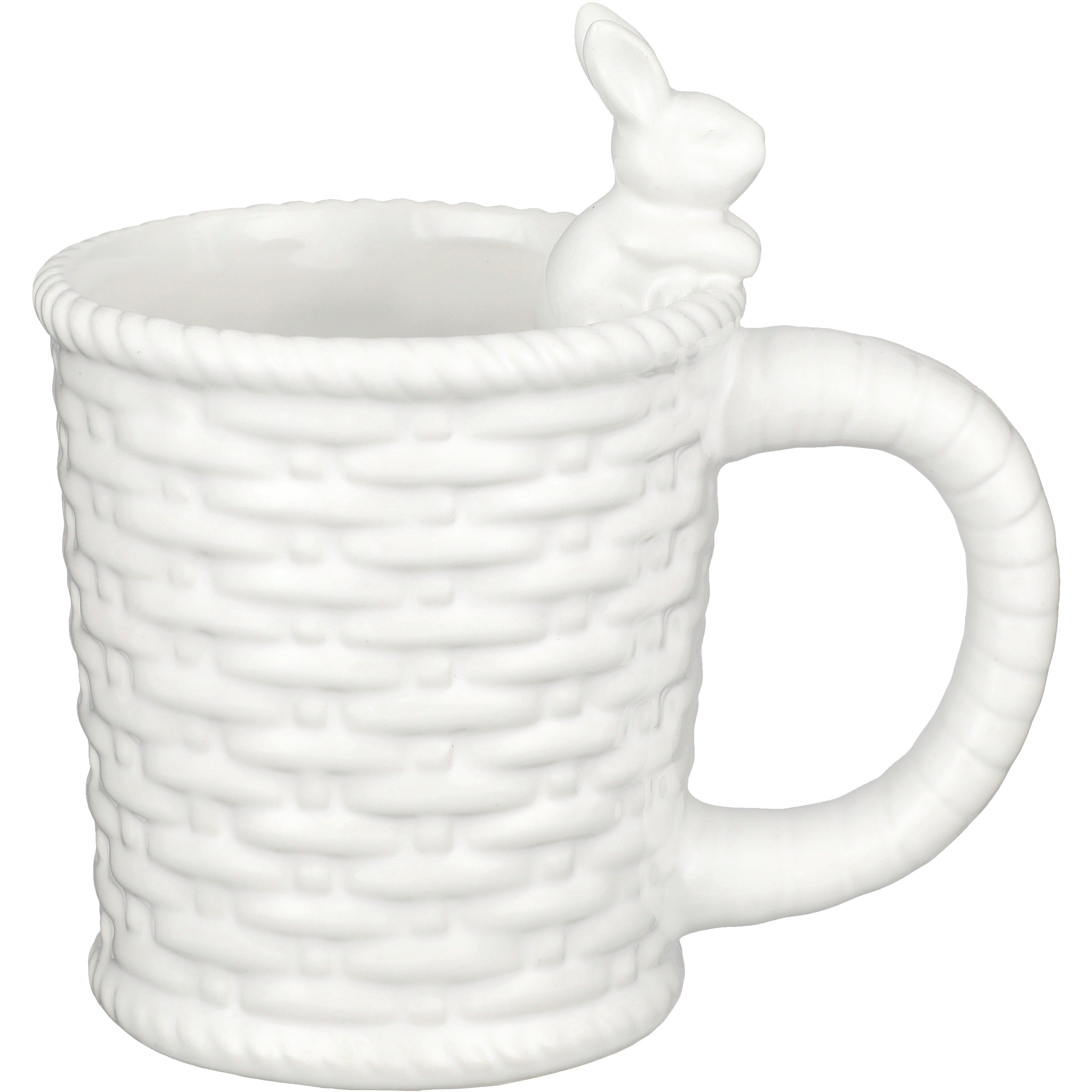 Destination Holiday Wicker Basket Bunny Mug - Shop Seasonal decor at H-E-B
