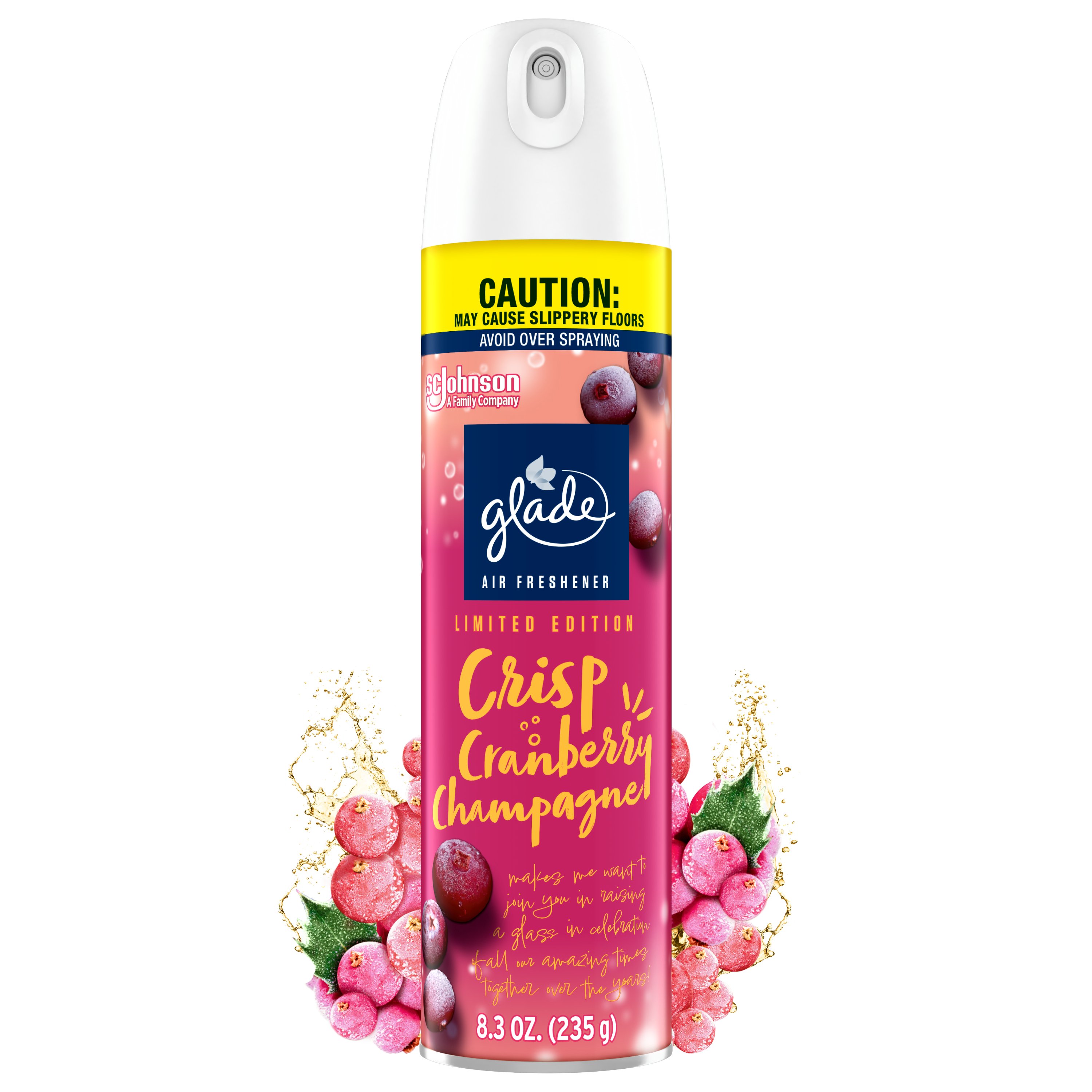 Glade Air Freshener Room Spray - Crisp Cranberry Champagne - Shop Air ...