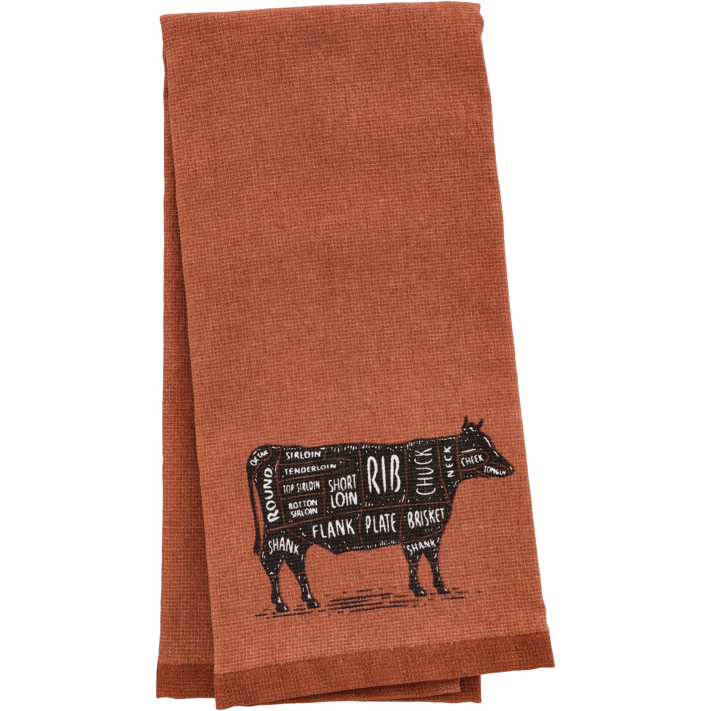 Texas Proud Cow Anatomy Kitchen Towel - Shop Seasonal decor at H-E-B