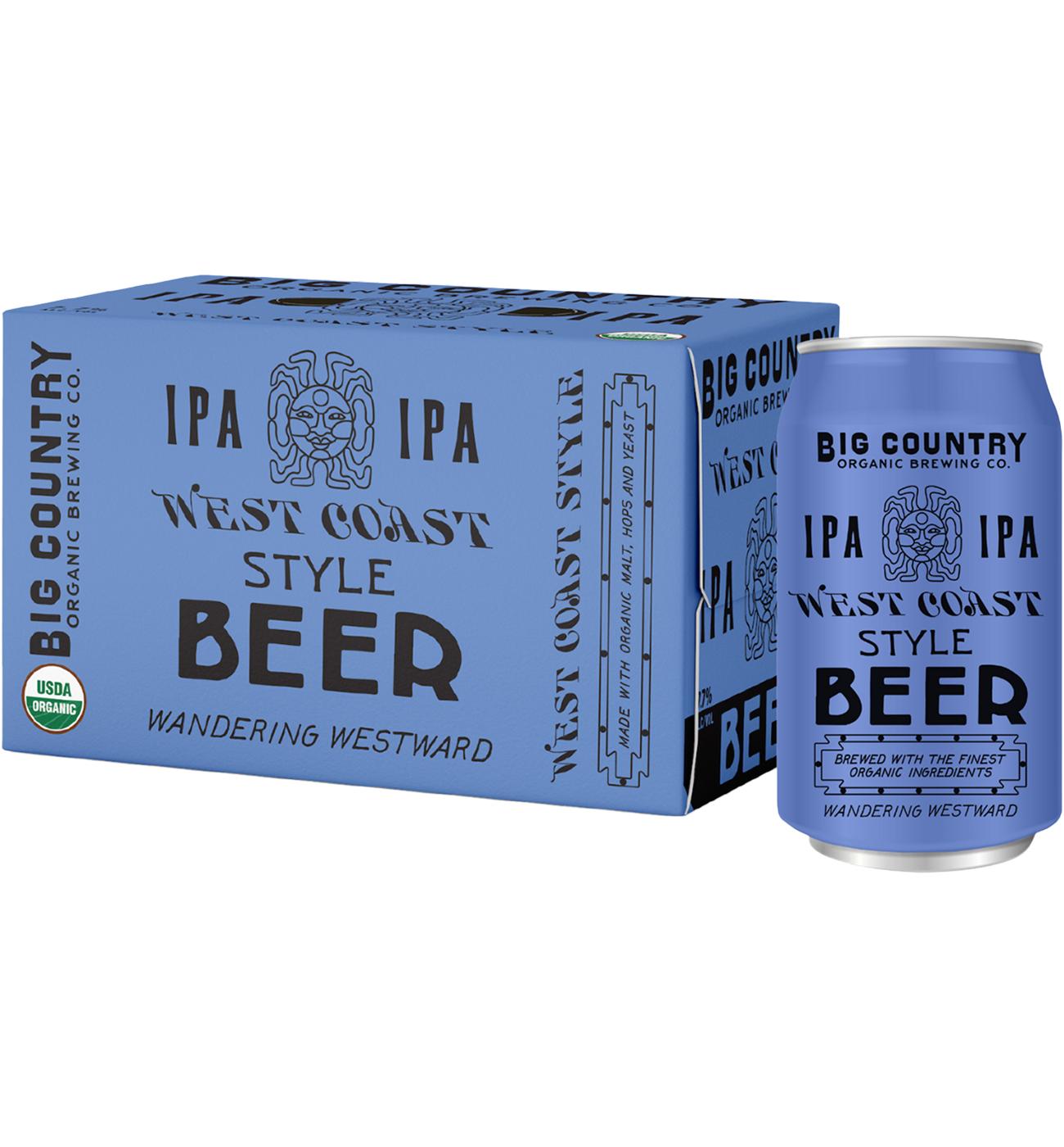 Big Country West Coast Style IPA Craft Beer 6 pk Cans - Shop Beer at H-E-B