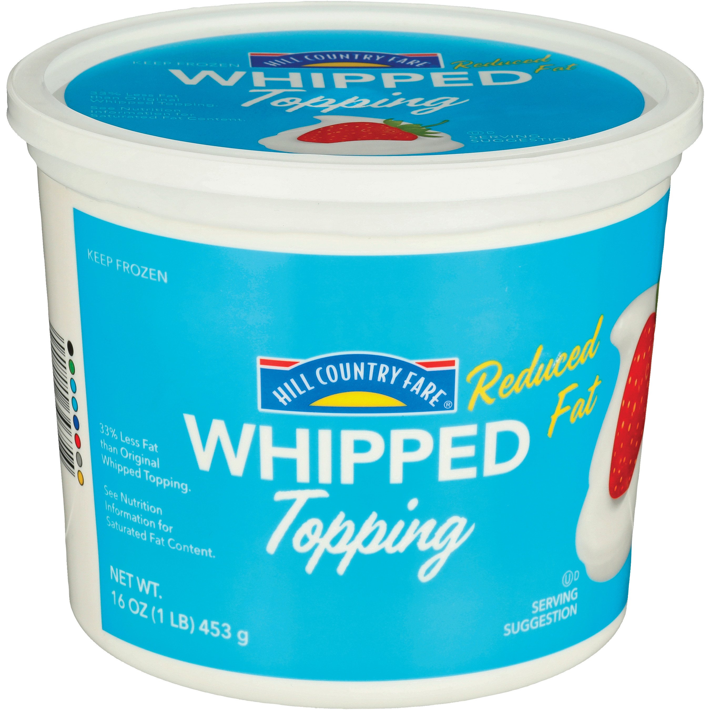 Hill Country Fare Reduced Fat Whipped Topping - Shop Sundae toppings at ...