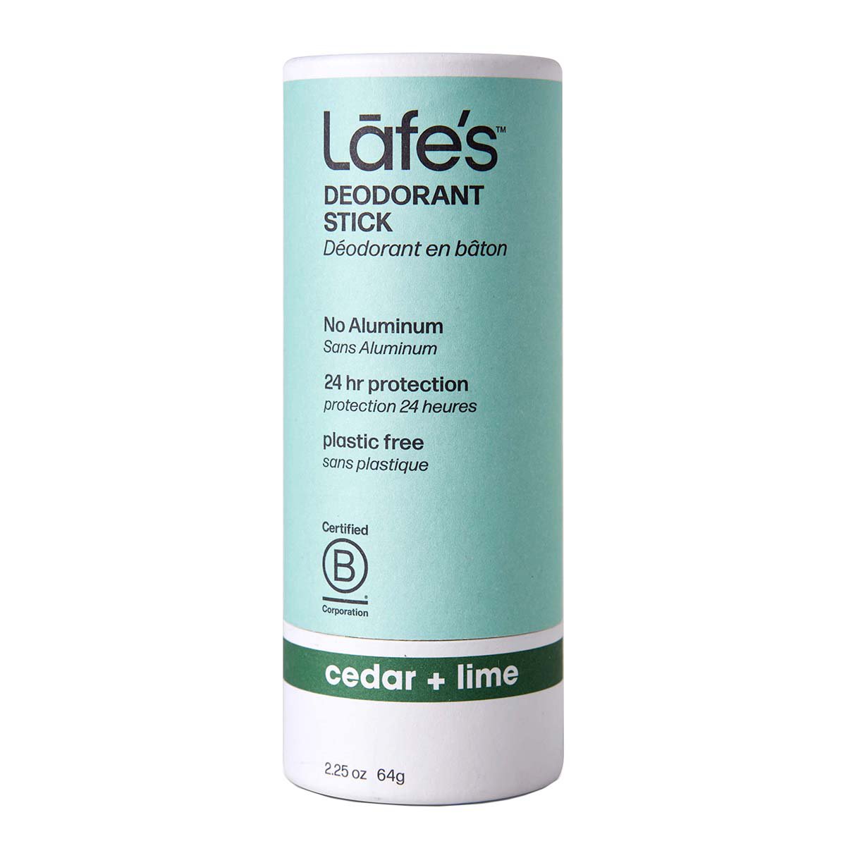 Lafe's Deodorant Stick - Cedar + Lime - Shop Deodorant & Antiperspirant ...