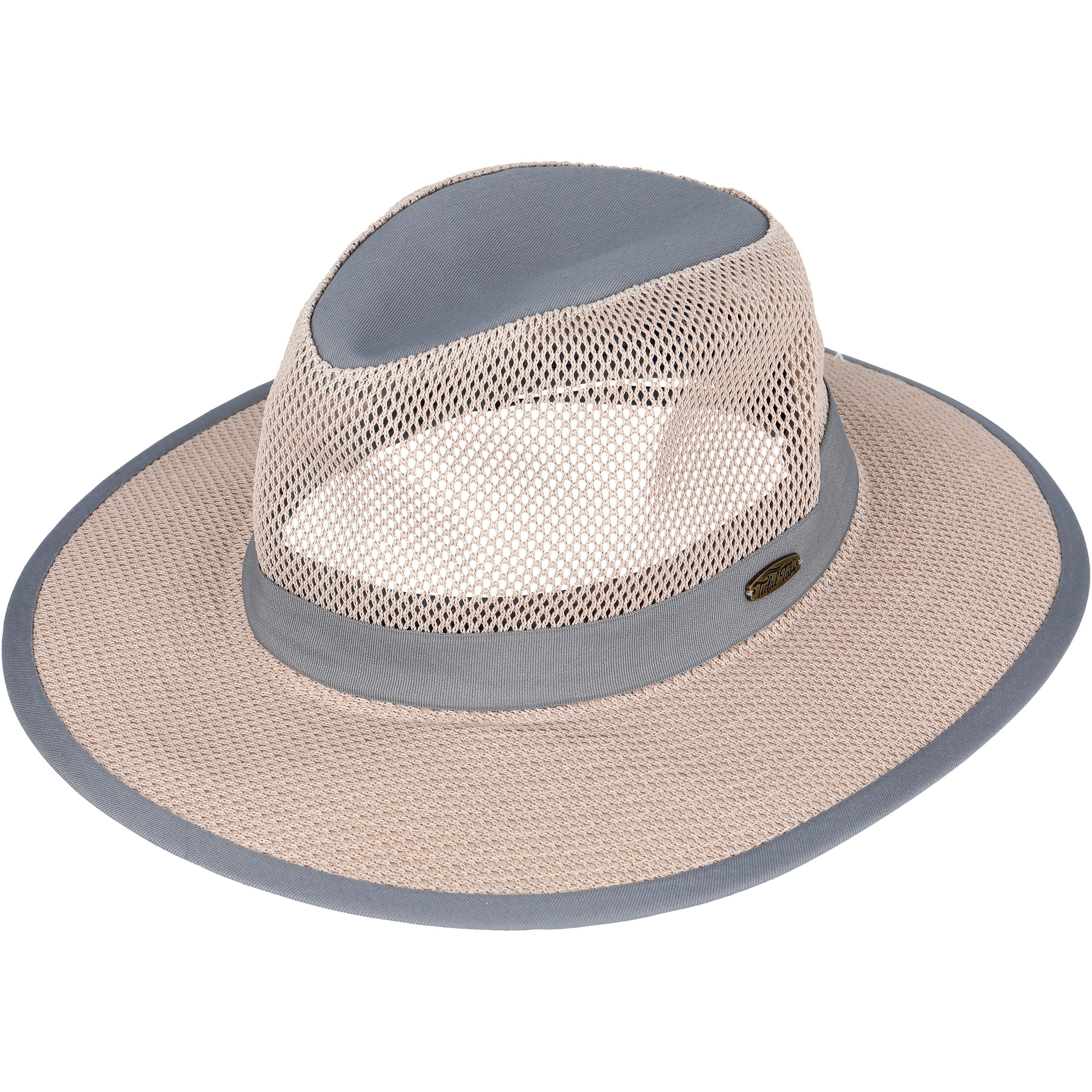 Tidal Tom Men's Mesh Safari Hat - Gray - Shop Hats at H-E-B
