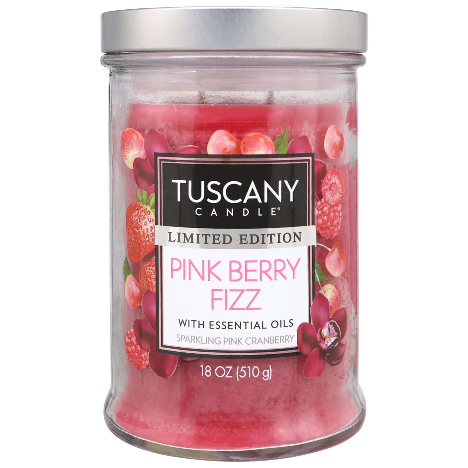 Tuscany Candle Pink Berry Fizz Scented Candle - Shop Candles at H-E-B