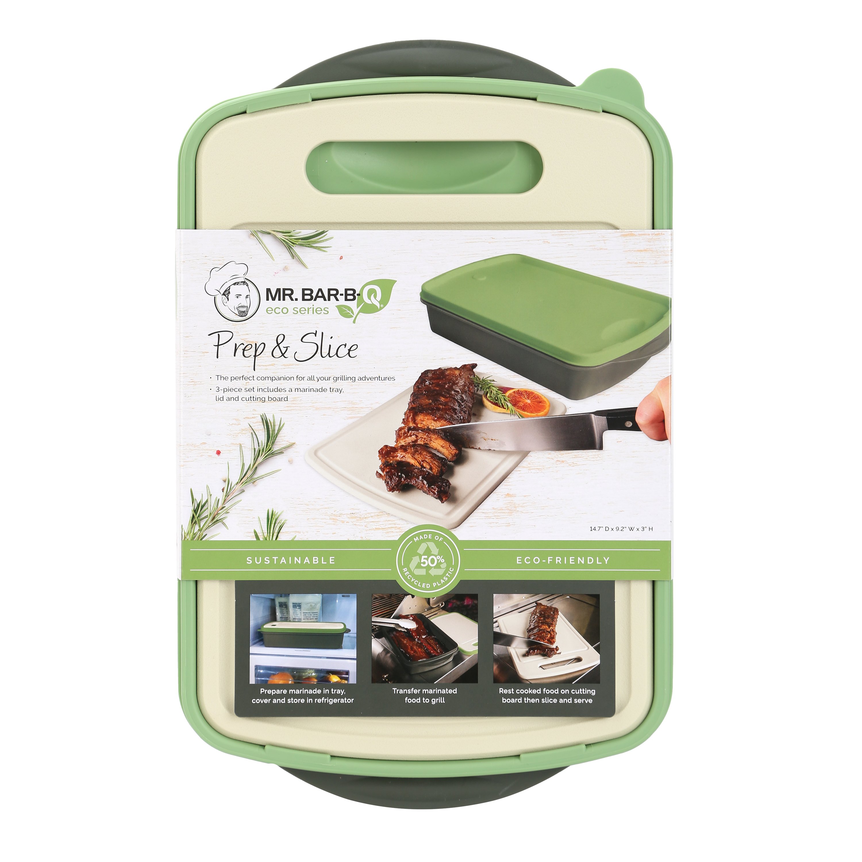 Mr. Bar-B-Q Eco Series Prep & Slice Tray - Shop Grill accessories at H-E-B
