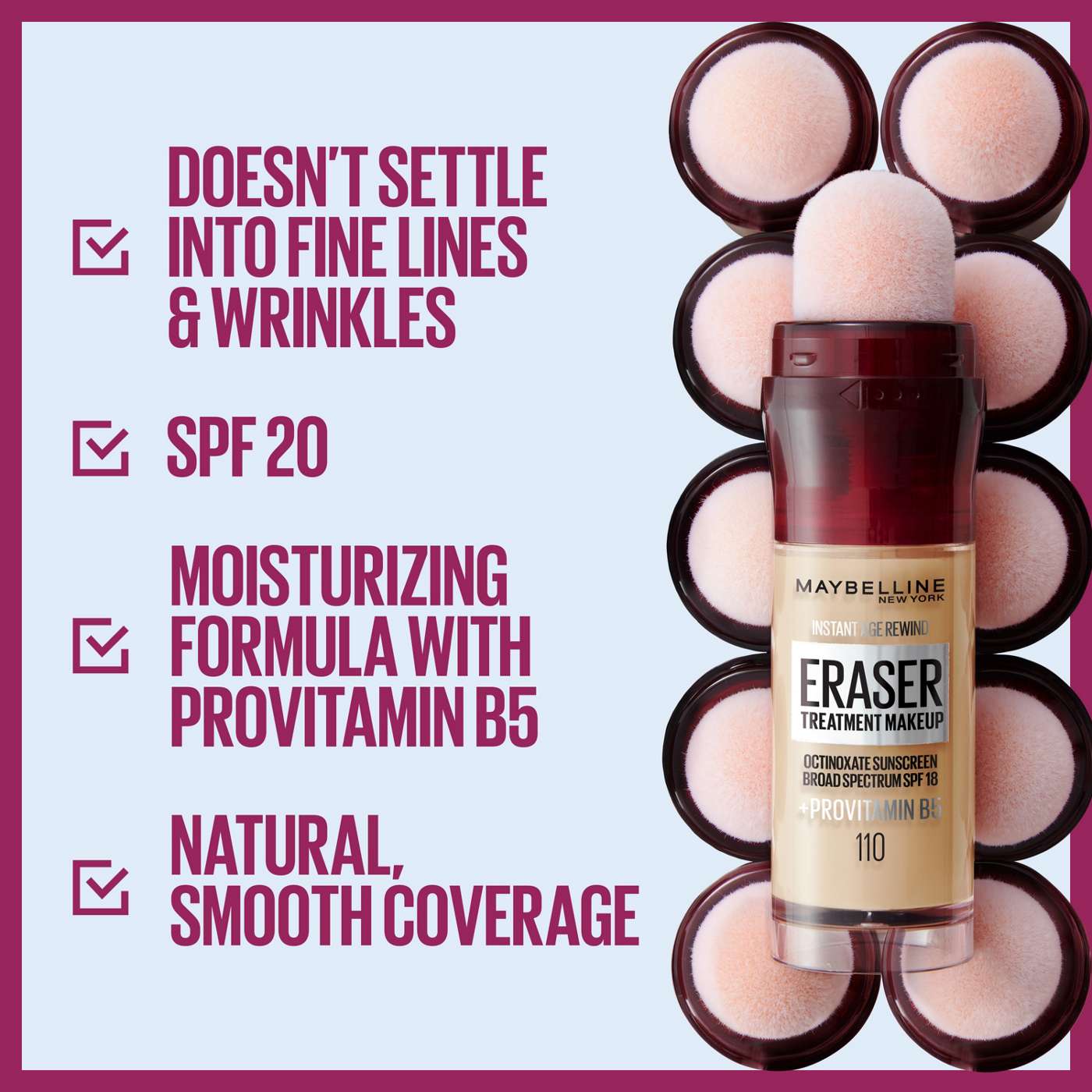 Maybelline Instant Age Rewind Eraser Treatment - 330 - Shop Foundation ...