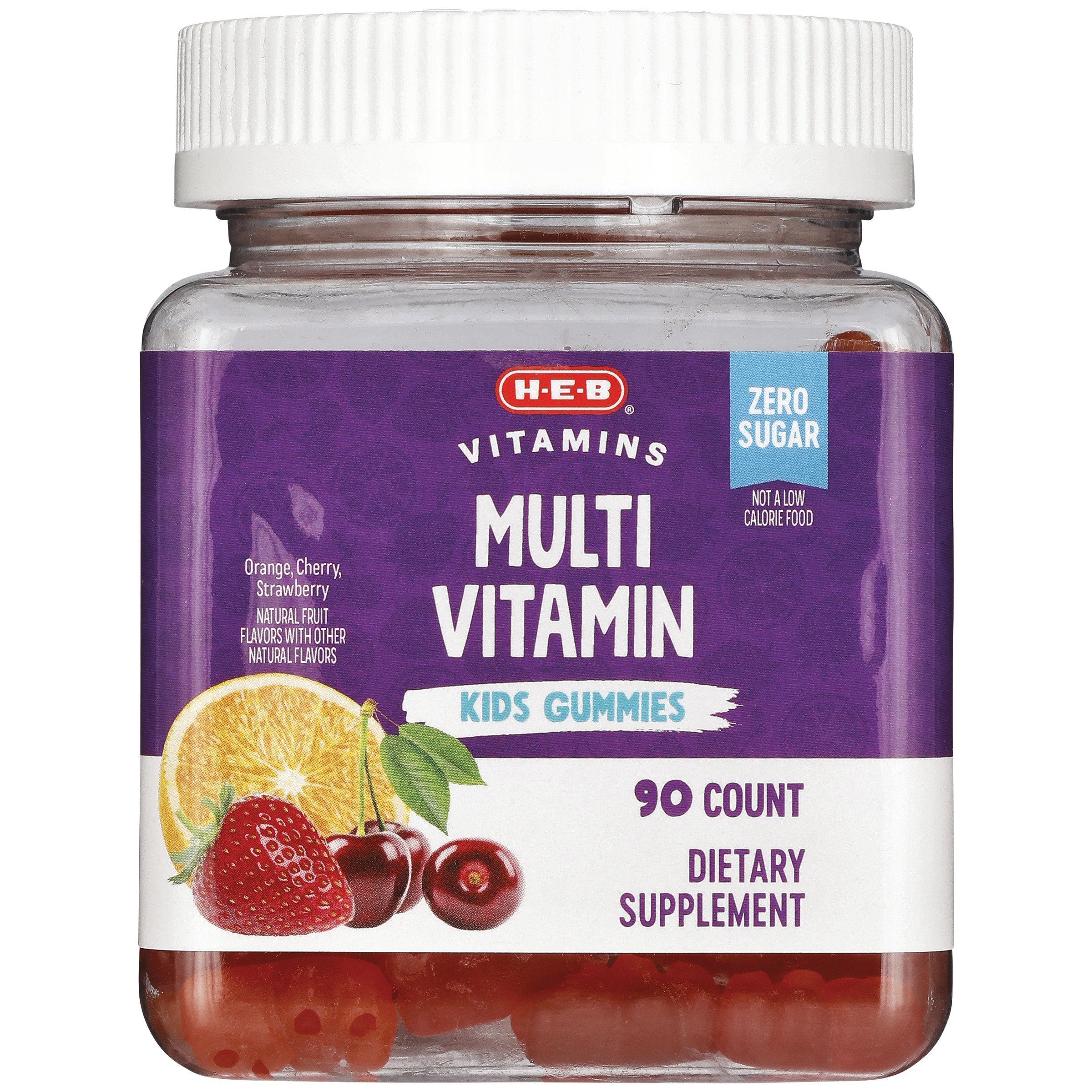 H-E-B Vitamins Zero Sugar Kids Multivitamin Gummies - Shop ...