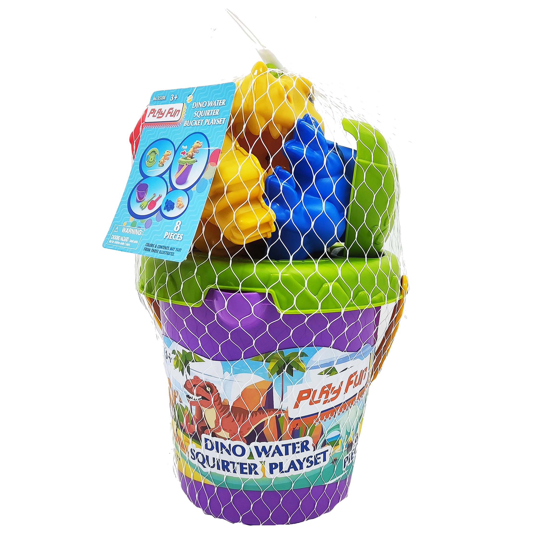 Play Fun Dino Water Squirter Bucket Playset - Shop Yard & sandbox toys ...