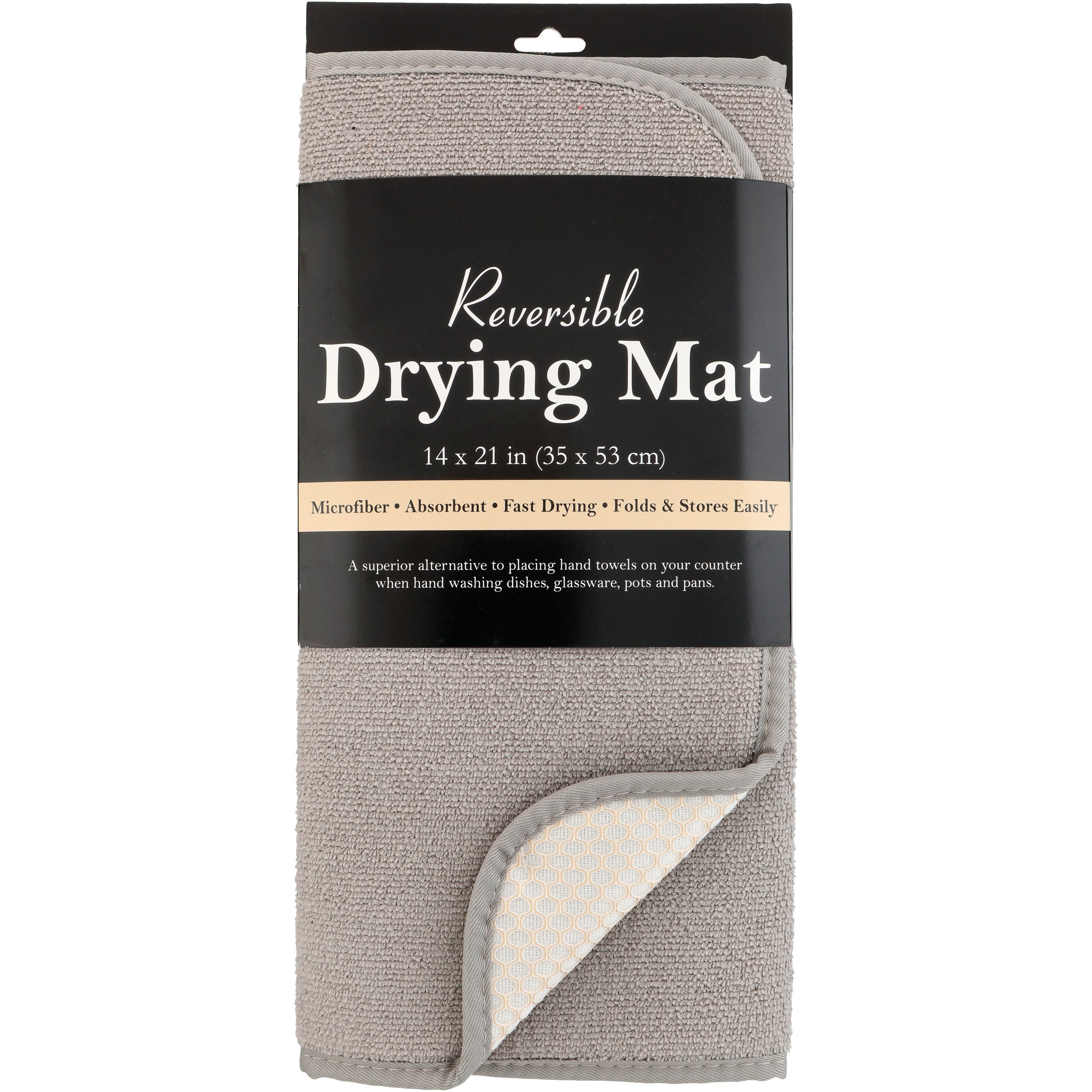 RITZ Reversible Drying Mat - Terry Mesh Storm - Shop Kitchen linens at ...