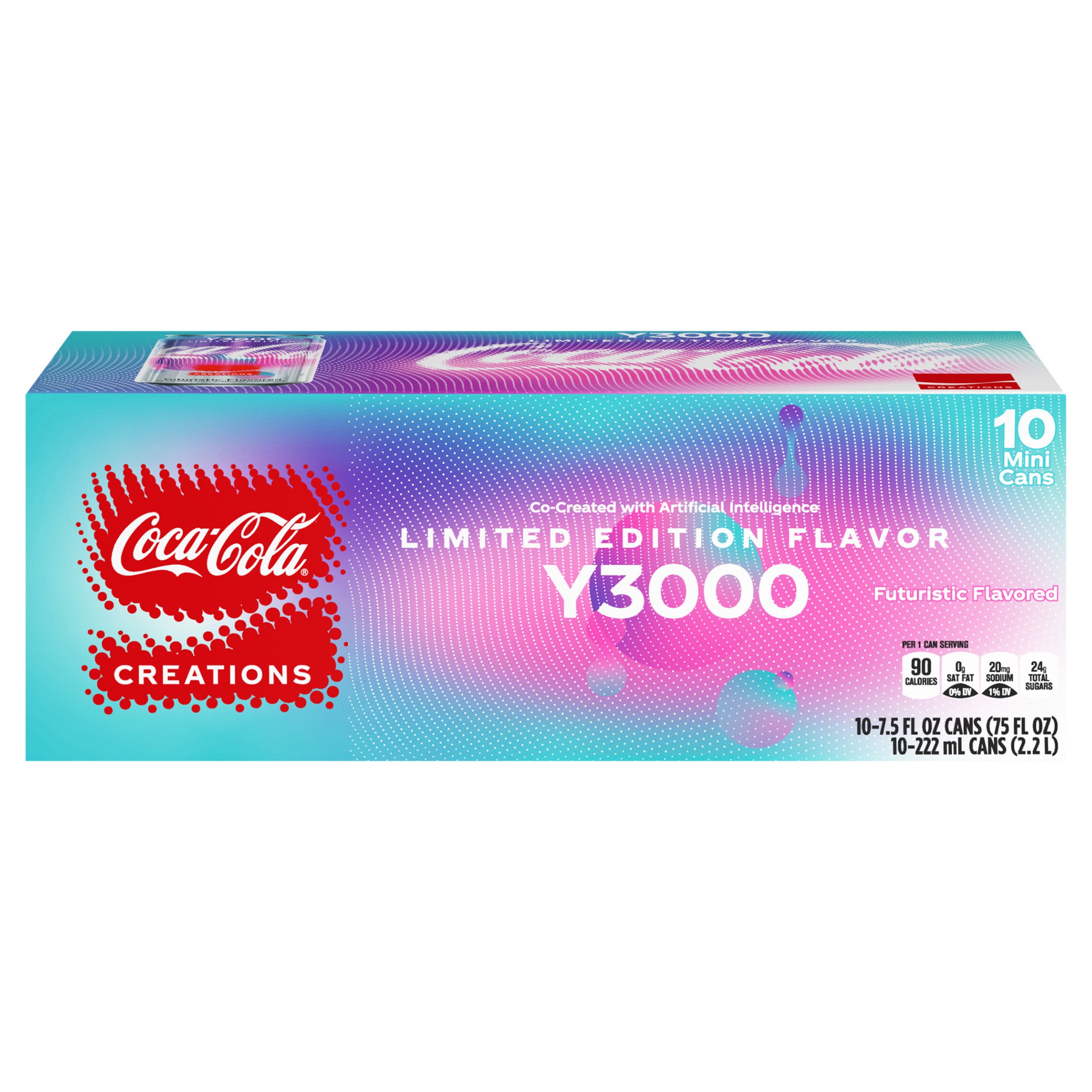 Coca-Cola Creations Y3000 Limited Edition Coke Mini 10 pk Cans - Shop ...