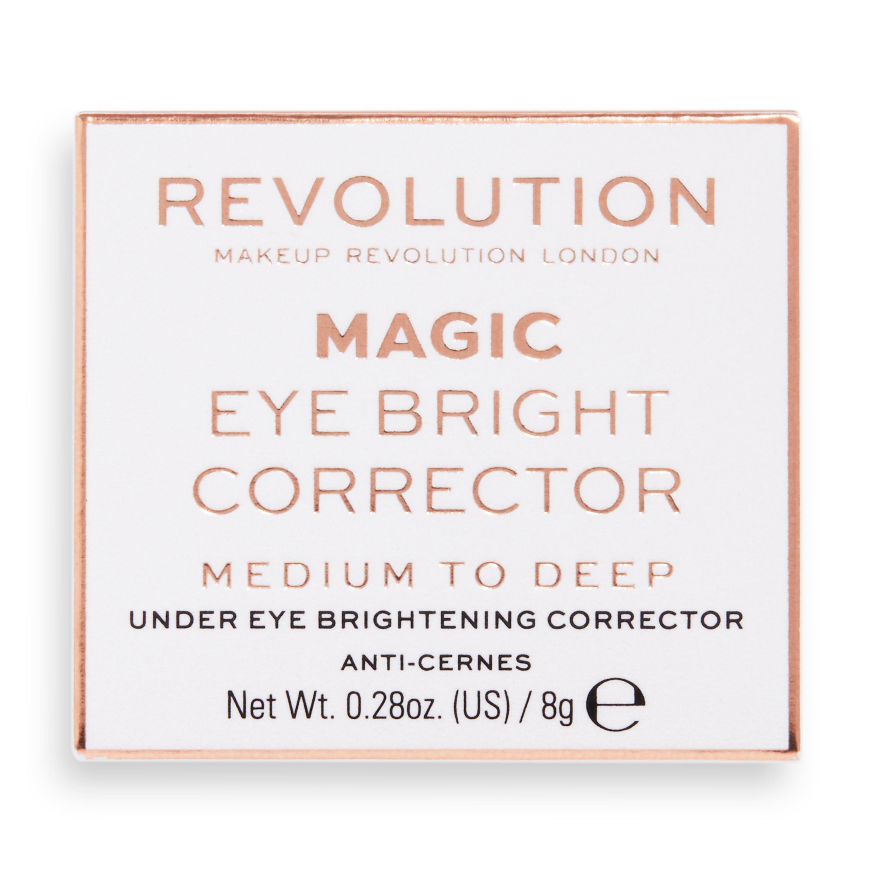 Makeup Revolution Magic Eye Bright Corrector - Medium To Deep - Shop ...