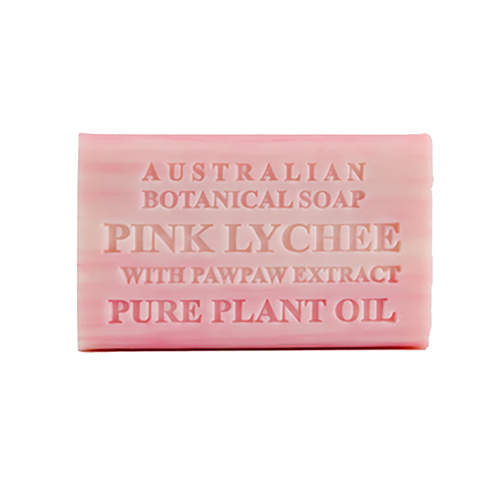 Australian Botanical Pink Lychee Soap with Pawpaw Extract - Shop Hand ...