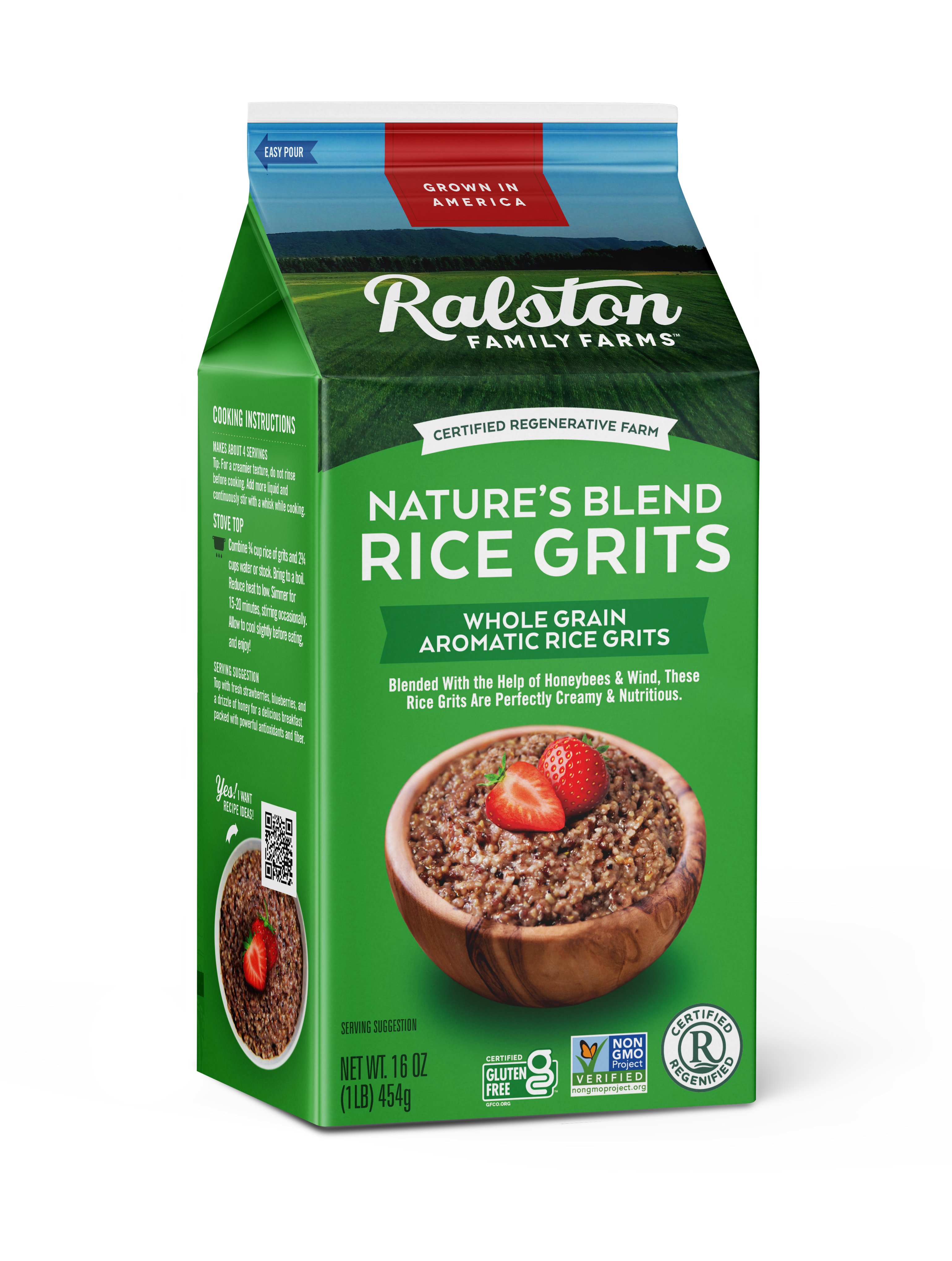 Ralston Family Farms Nature's Blend Rice Grits, 16 oz | Central Market ...