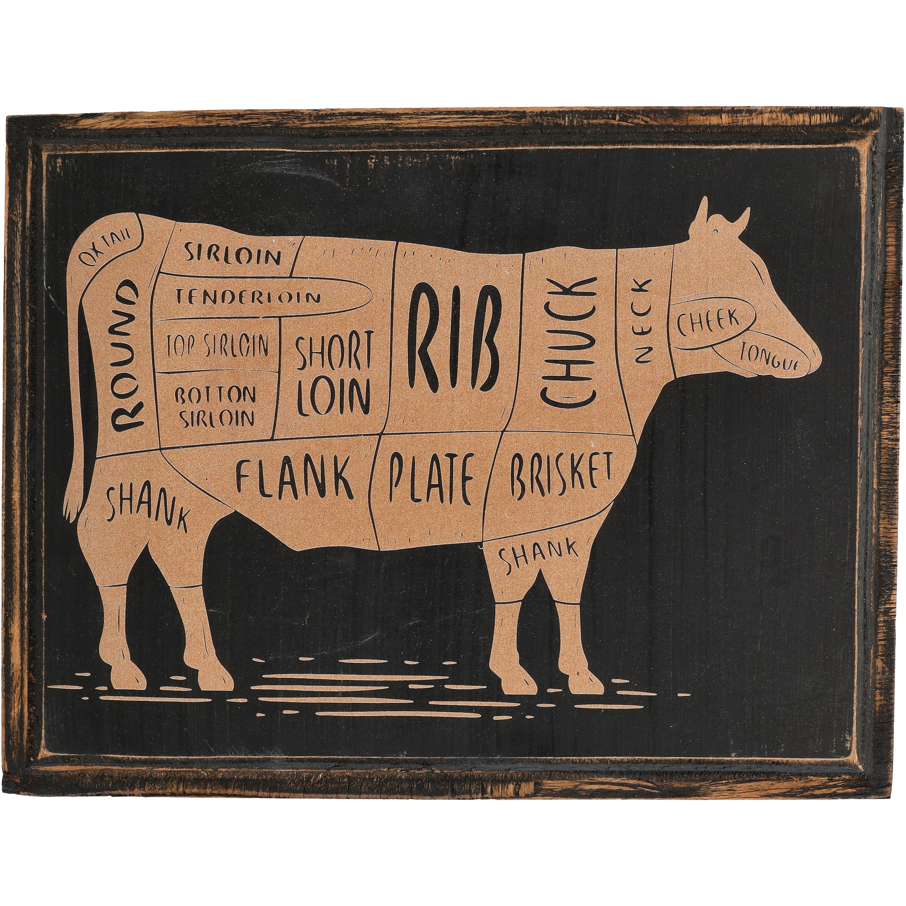 Texas Proud Cow Cut Wall Decor - Shop Seasonal decor at H-E-B