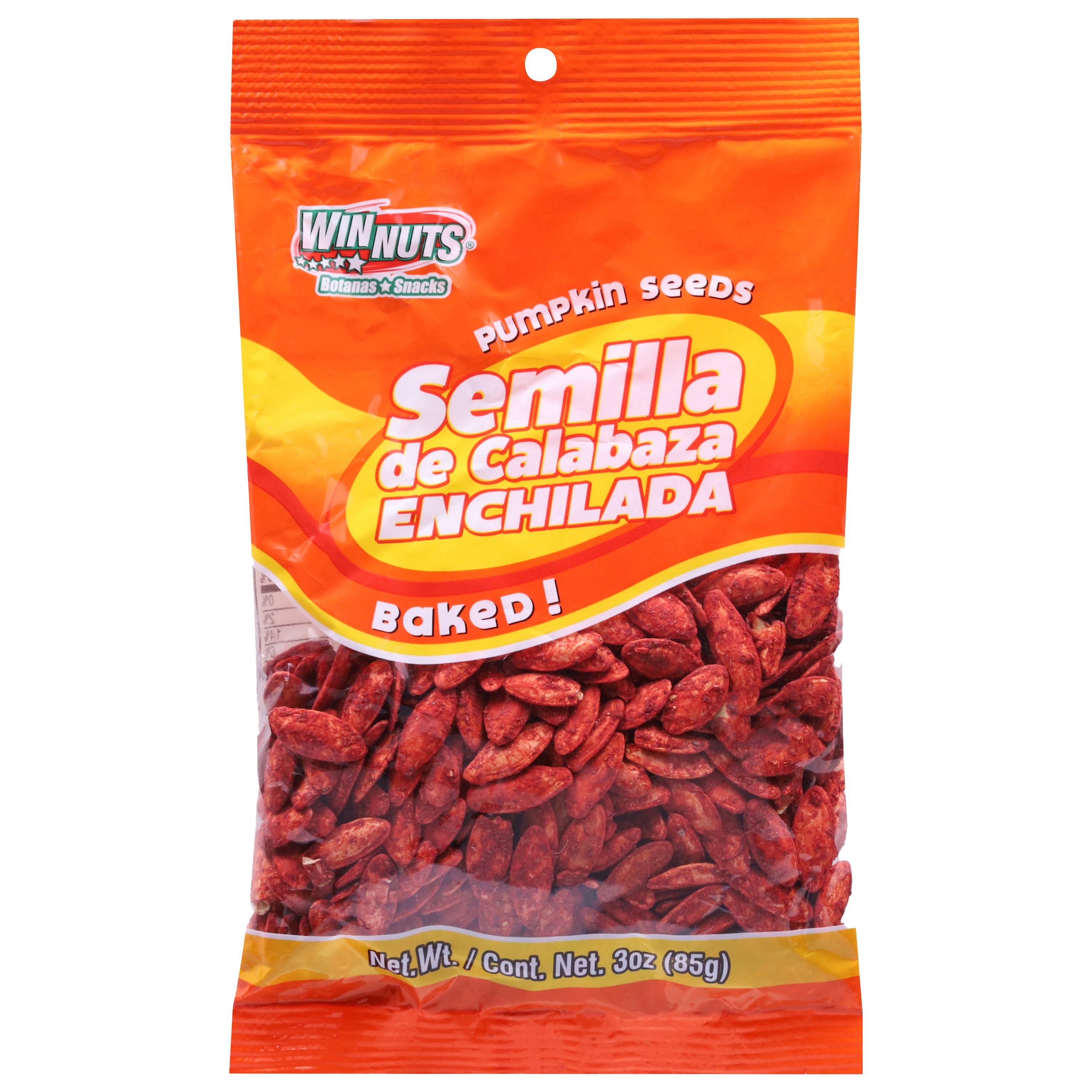 Winnuts Semilla de Calabaza Enchilada Pumpkin Seeds - Shop Nuts & seeds ...
