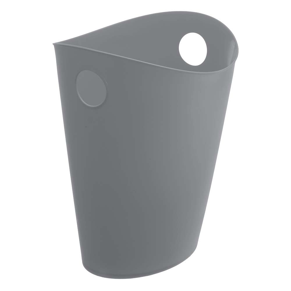 Starplast Oval Waste Bin - Gray - Shop Trash cans at H-E-B