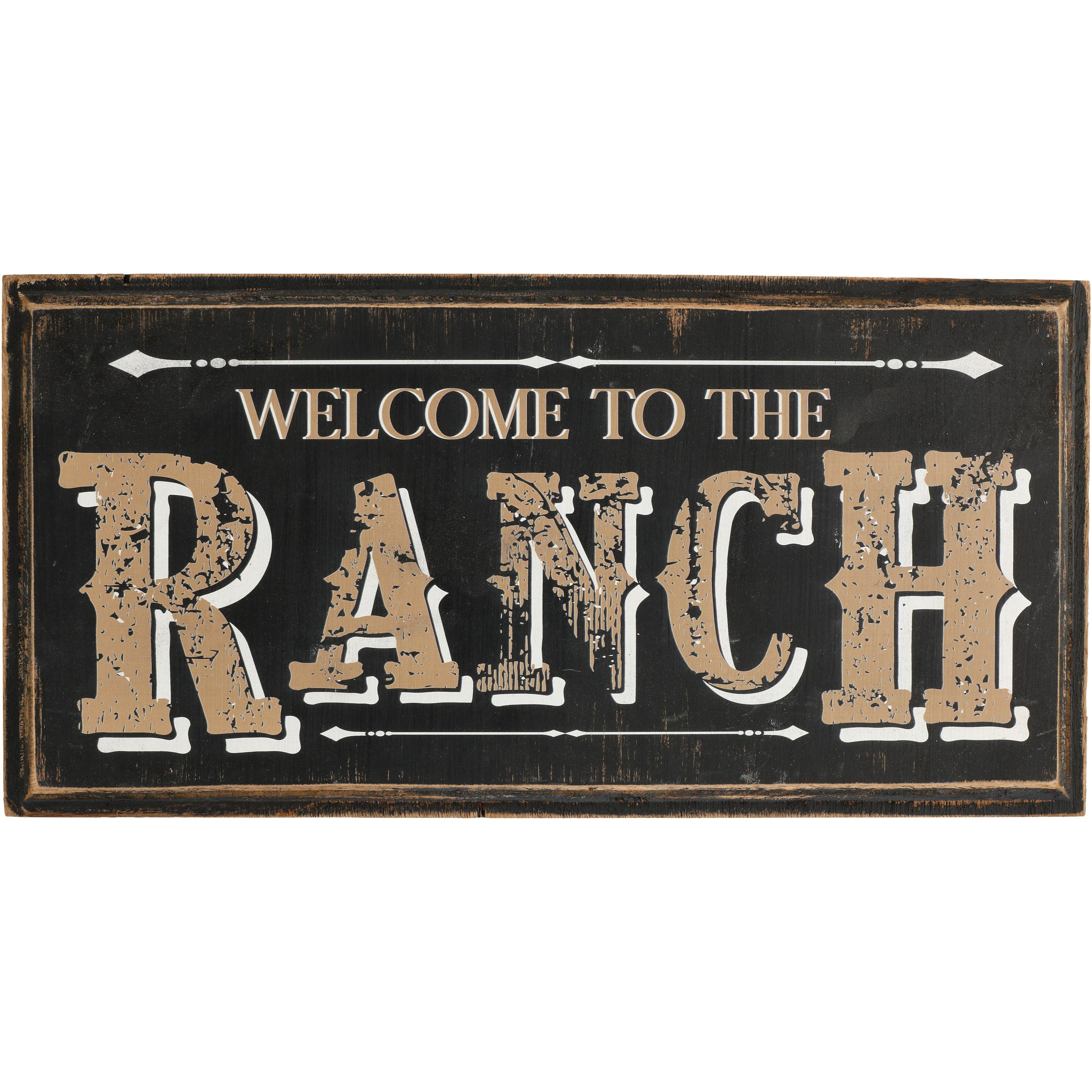 Texas Proud Welcome to the Ranch Wall Decoration - Shop Seasonal decor ...