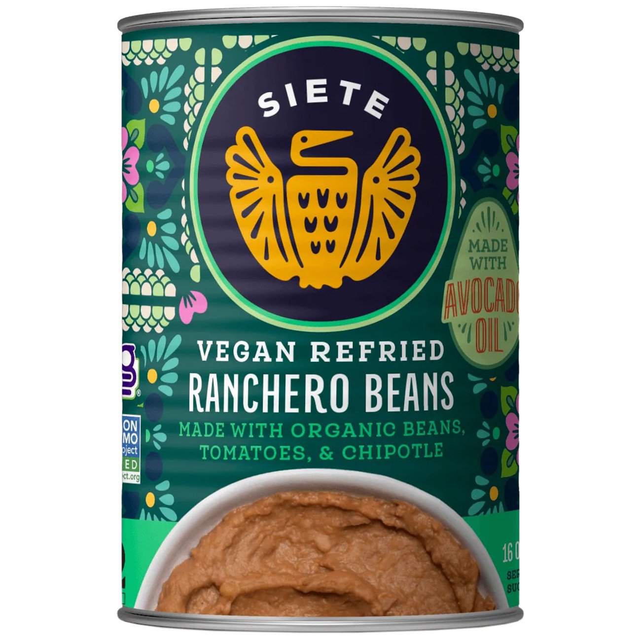 Siete Vegan Refried Ranchero Beans - Shop Beans & legumes at H-E-B