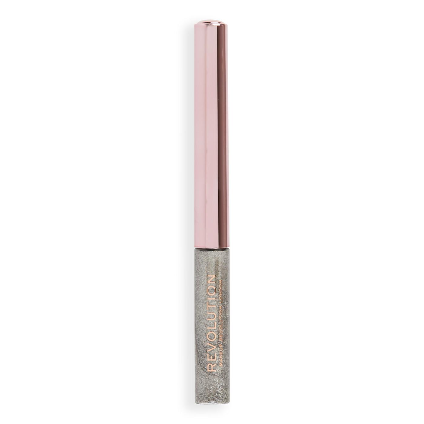 Makeup Revolution Super Flick Liquid Eyeliner - Silver - Shop Eyeliner ...