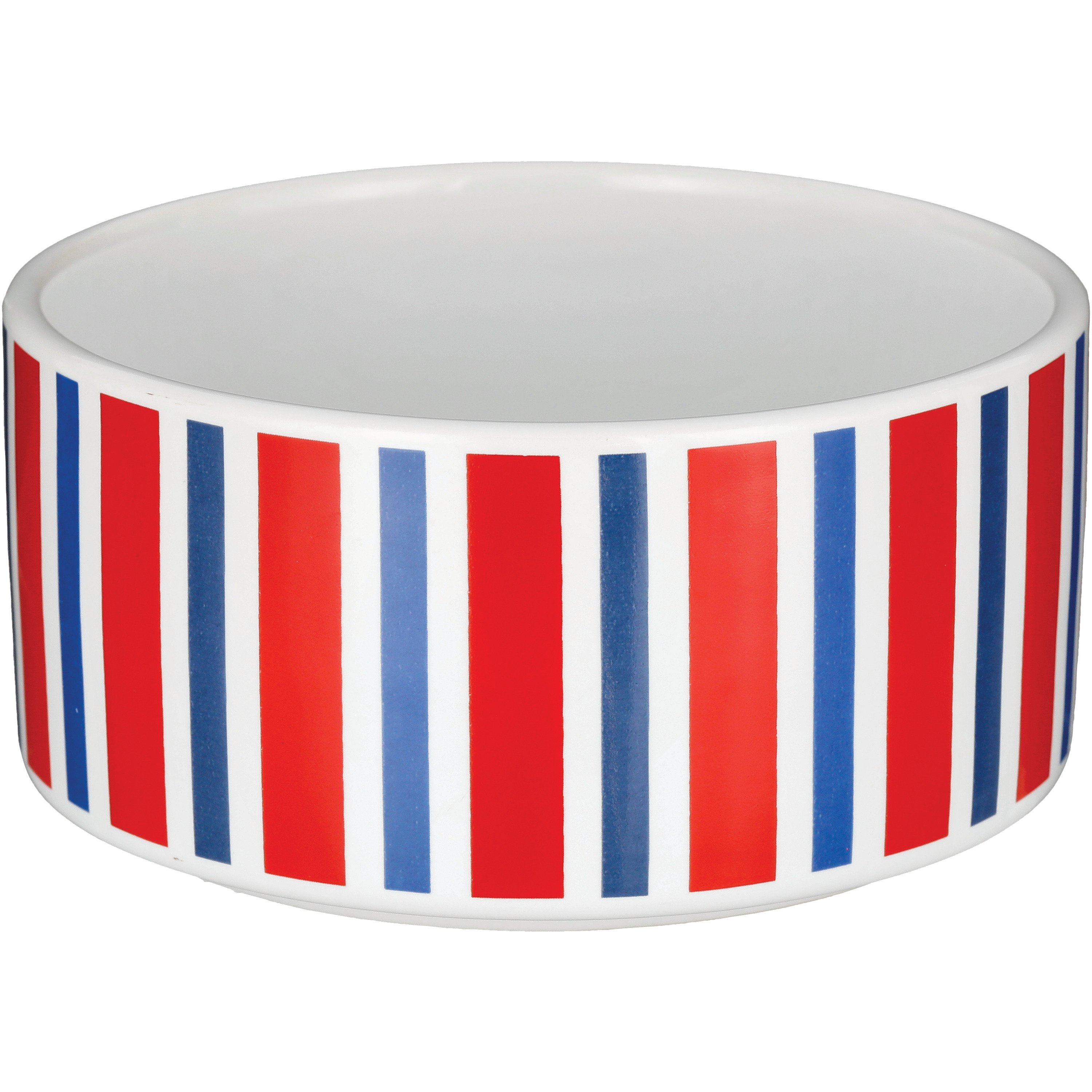 Destination Holiday Stackable Ceramic Ramekin - Patriotic Stripes ...