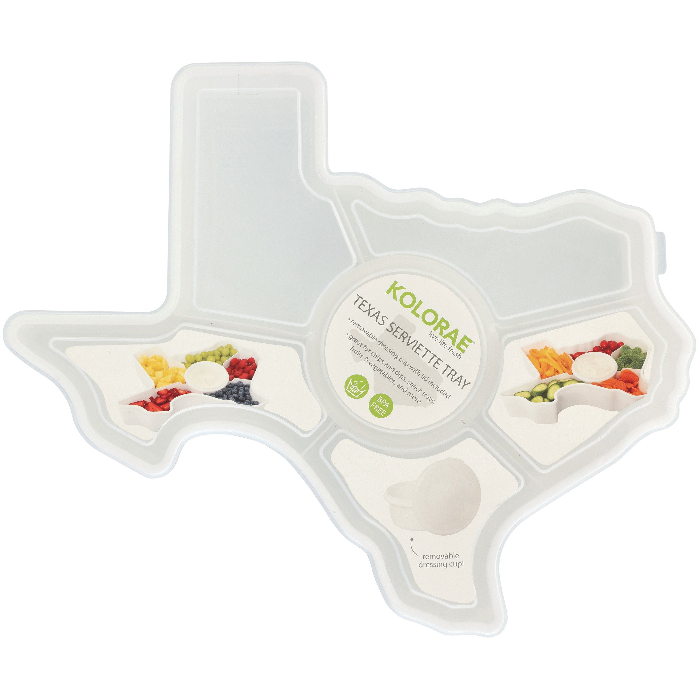 KOLORAE Texas Serviette Tray - Shop Serving dishes at H-E-B