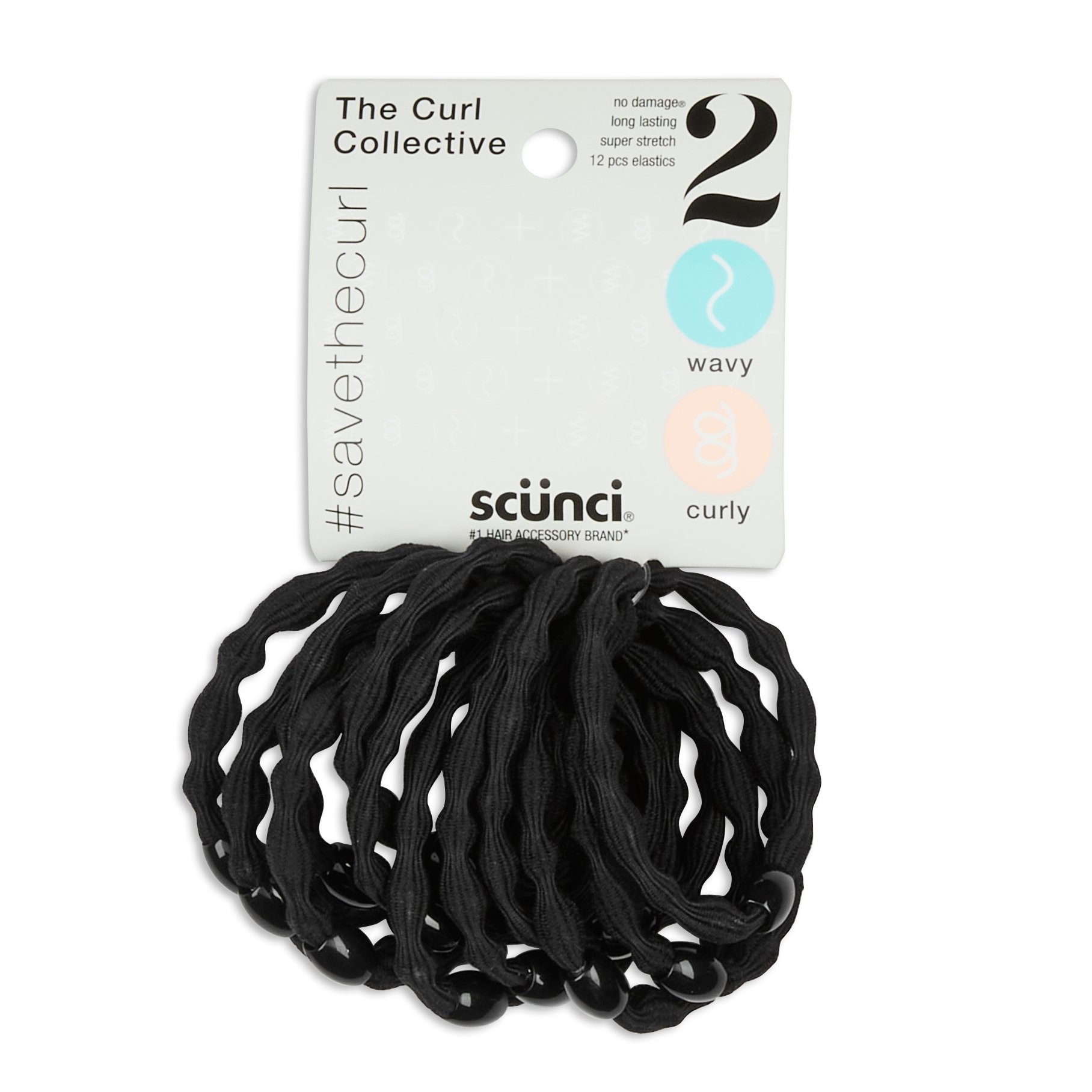 Scunci The Curl Collective Wavy Curly Elastics - Shop Hair accessories ...