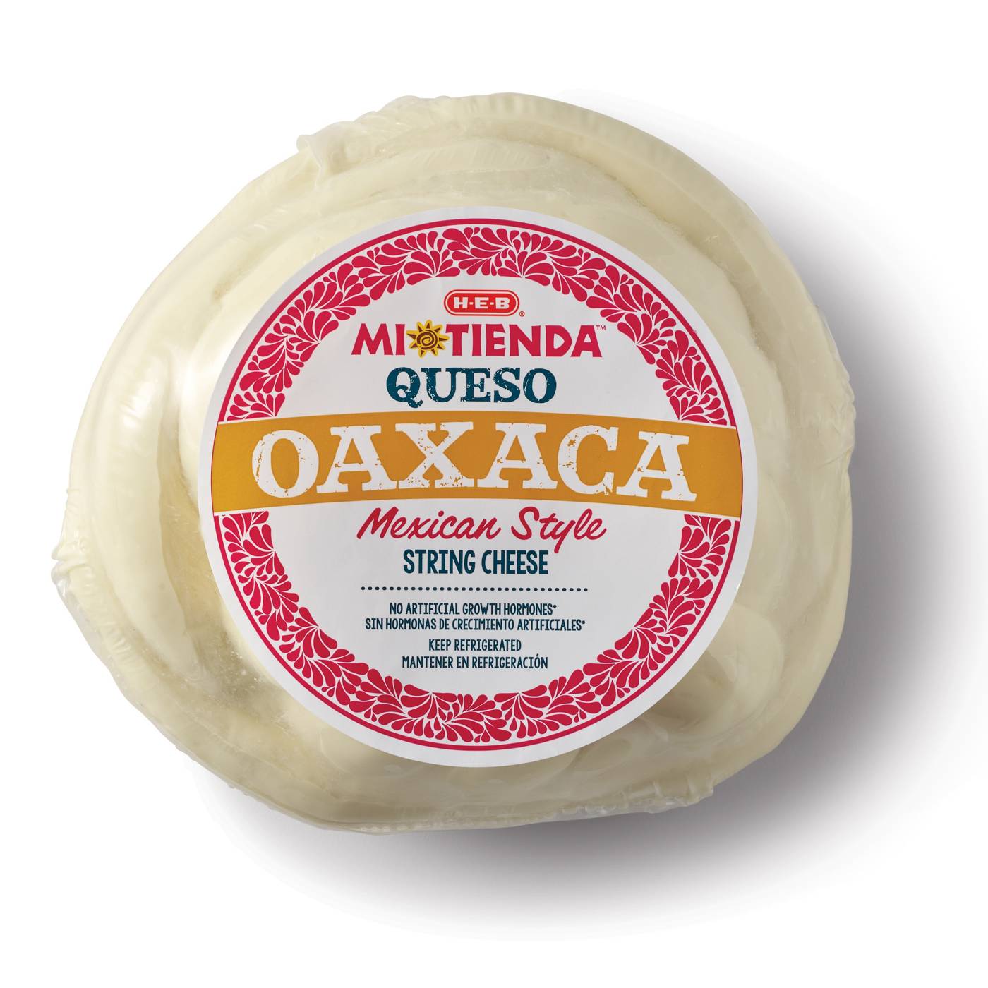 H-E-B Mi Tienda Queso Oaxaca Mexican-Style String Cheese - Shop Cheese ...