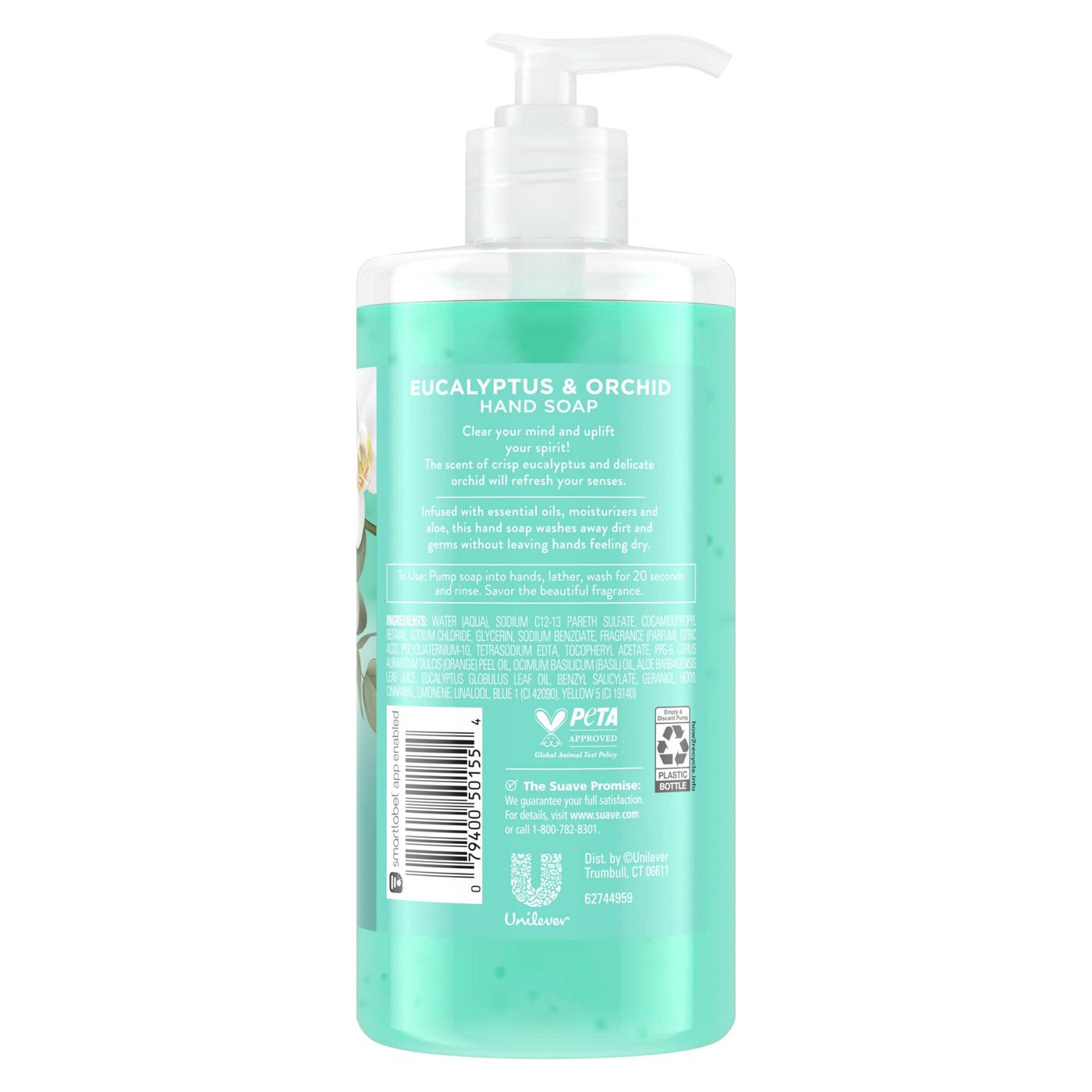 Suave Essentials Fresh Hand Soap - Eucalyptus & Orchid - Shop Hand ...