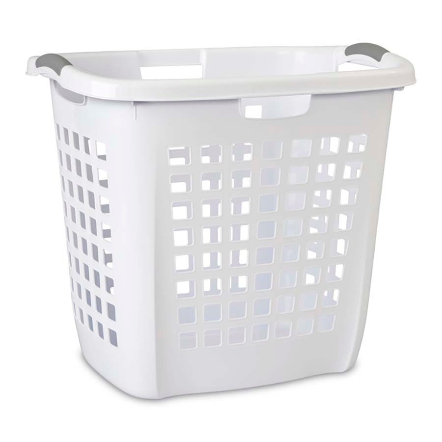 Sterilite Ultra Easy Carry Hamper - White - Shop Hampers & laundry bags ...