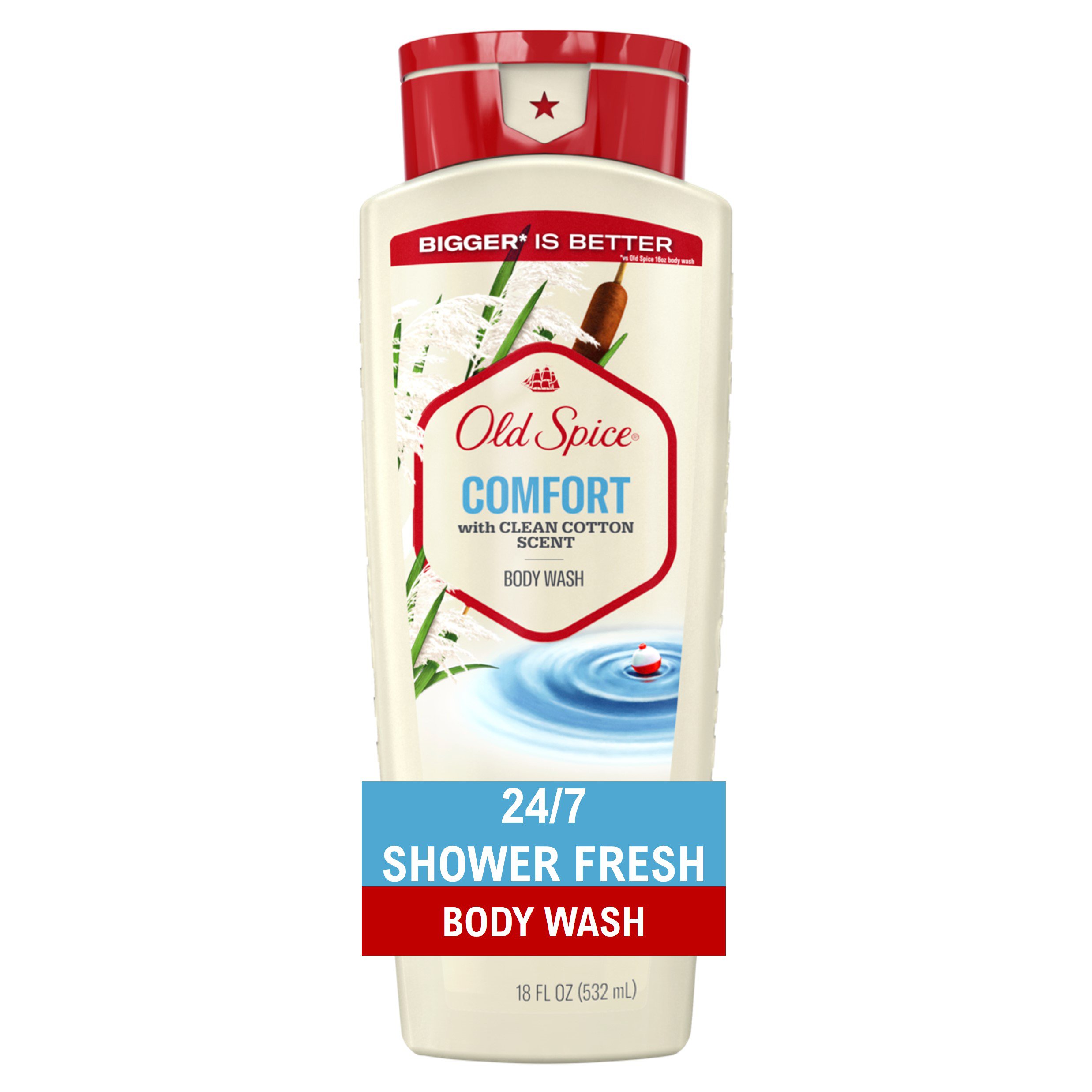 Old Spice Body Wash - Comfort with Clean Cotton - Shop Body wash at H-E-B
