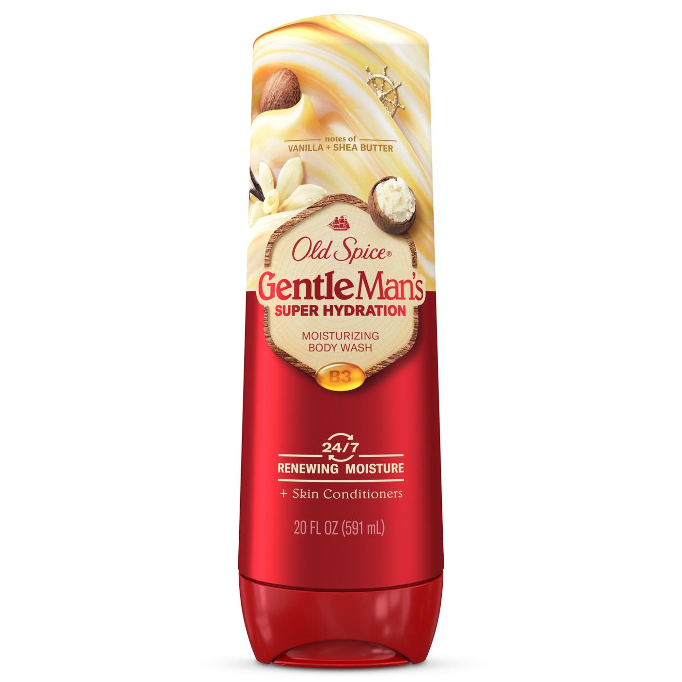 Old Spice GentleMan's Body Wash - Vanilla + Shea Butter - Shop Body ...