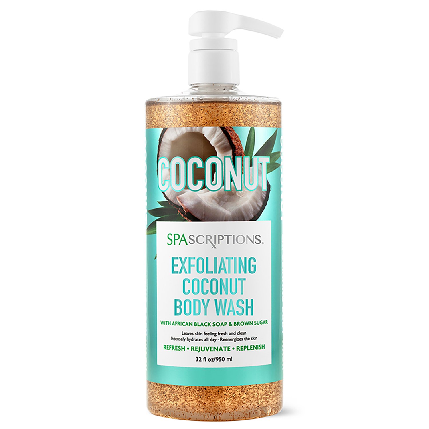 SpaScriptions Exfoliating Body Wash - Coconut - Shop Body wash at H-E-B