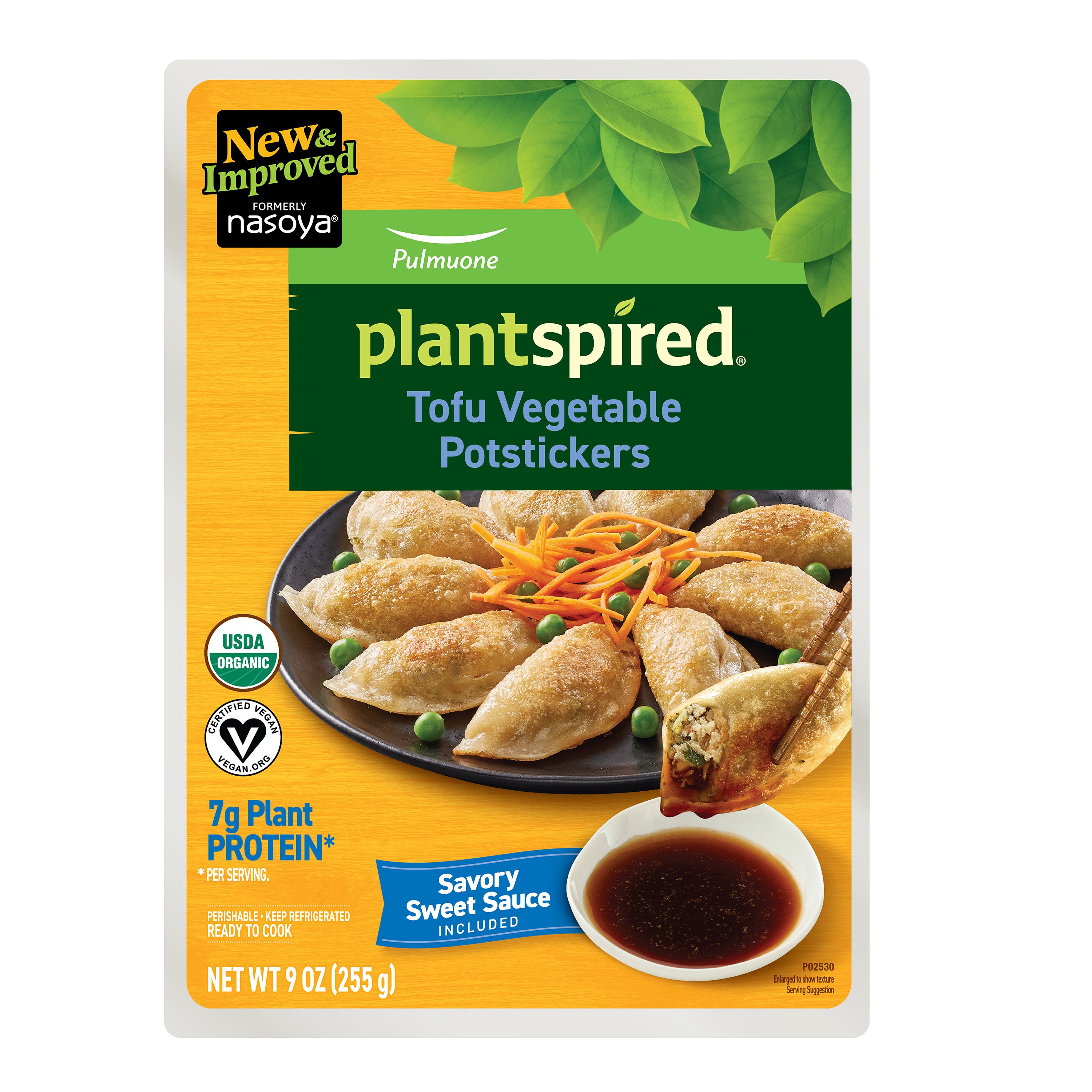 Nasoya Organic Vegan Tofu Vegetable Potstickers - Shop Tofu & meat ...