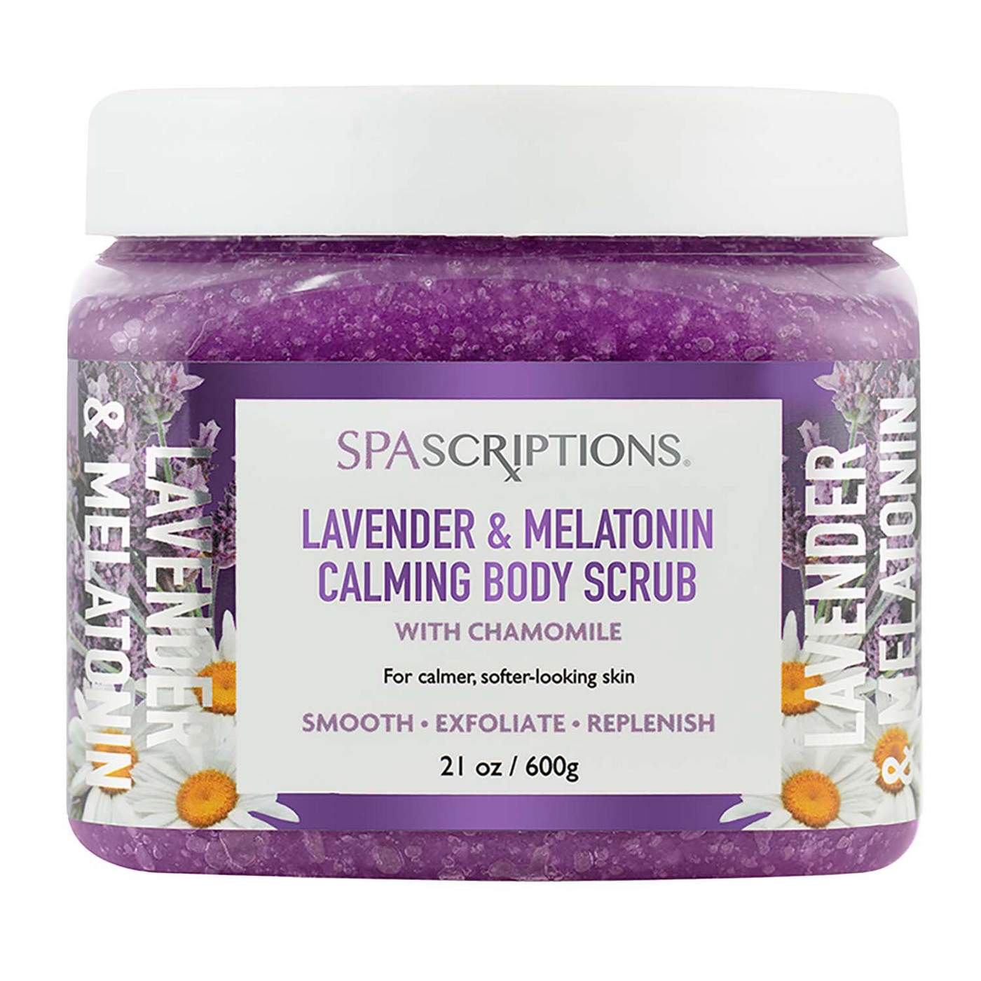 SpaScriptions Calming Body Scrub - Lavender & Melatonin - Shop Body ...