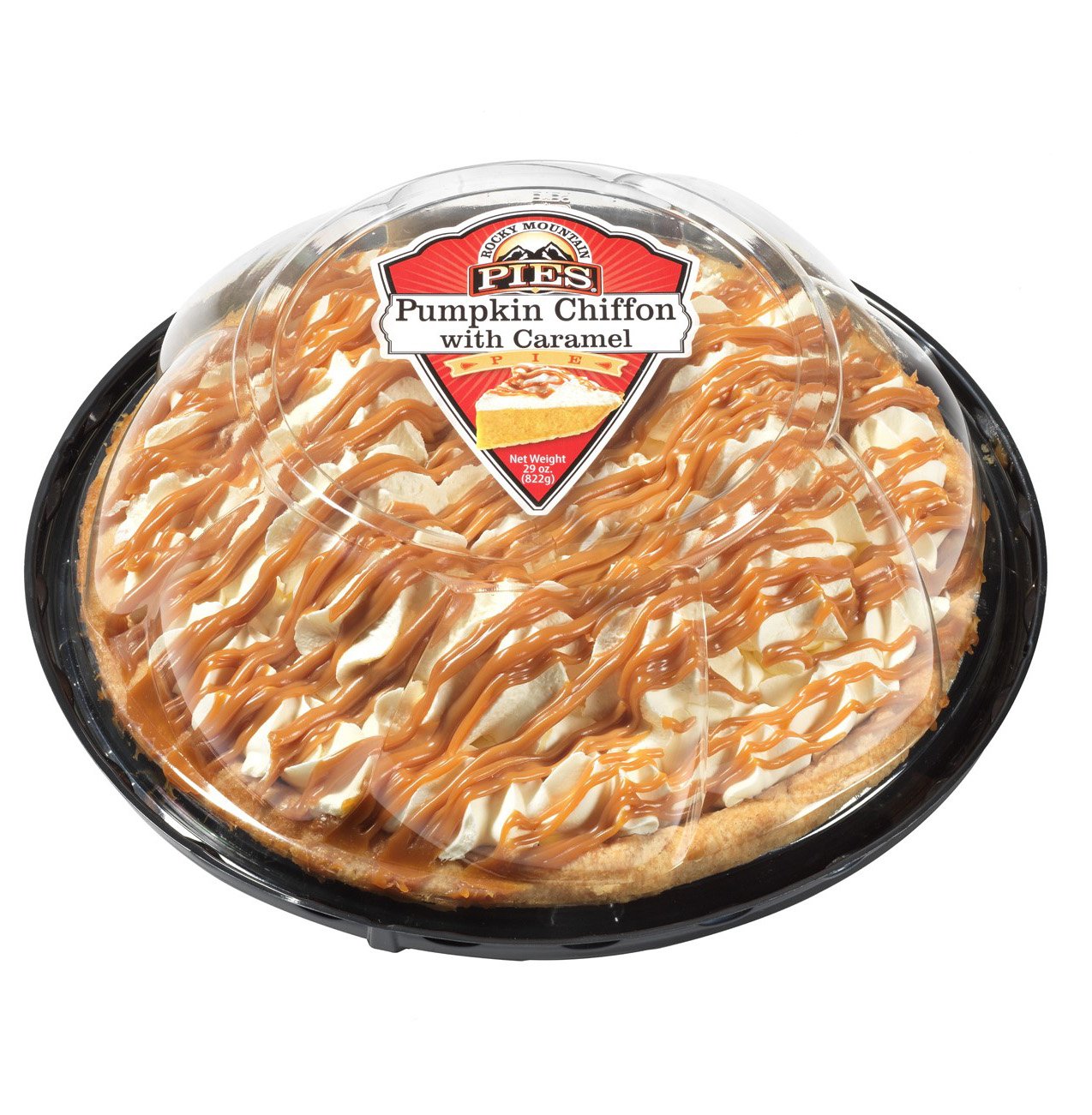 Rocky Mountain Pies Pumpkin Chiffon Caramel Cream Pie - Shop Pies at H-E-B