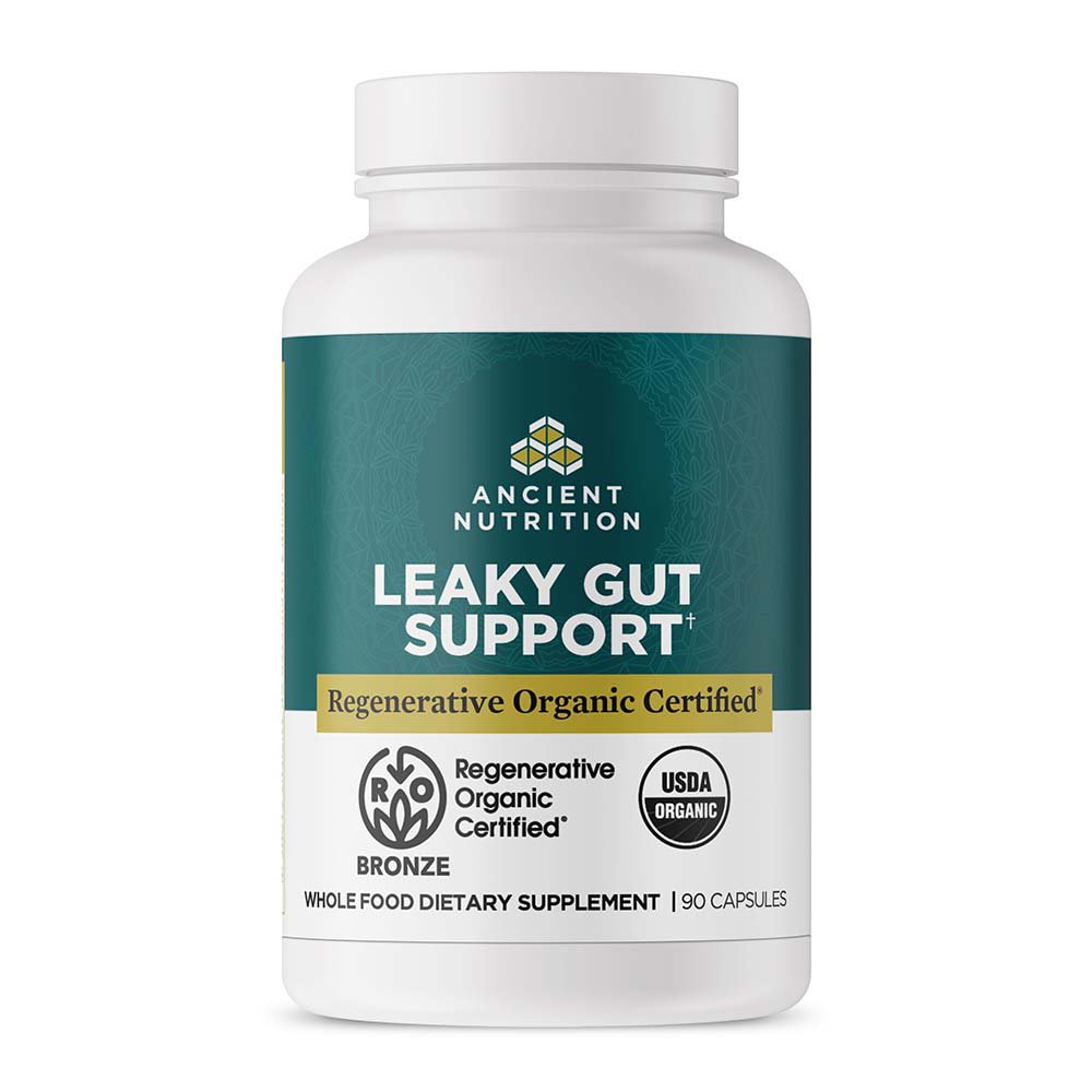 Ancient Nutrition Regenerative Organic Leaky Gut Support Capsules ...