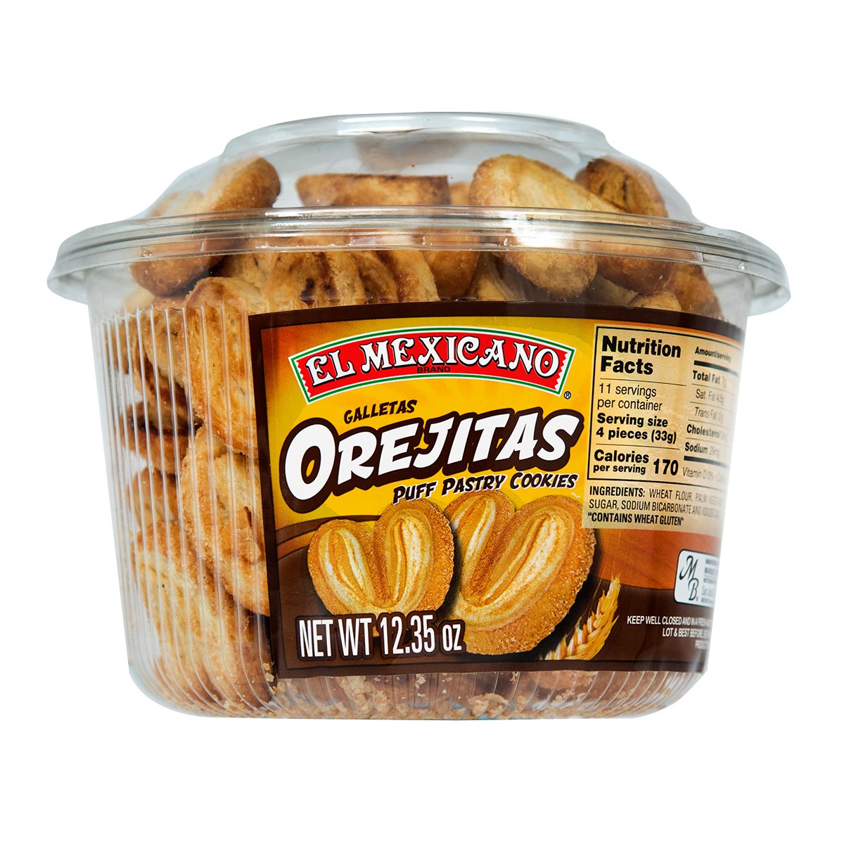 El Mexicano Orejitas Cookies - Shop Cookies at H-E-B