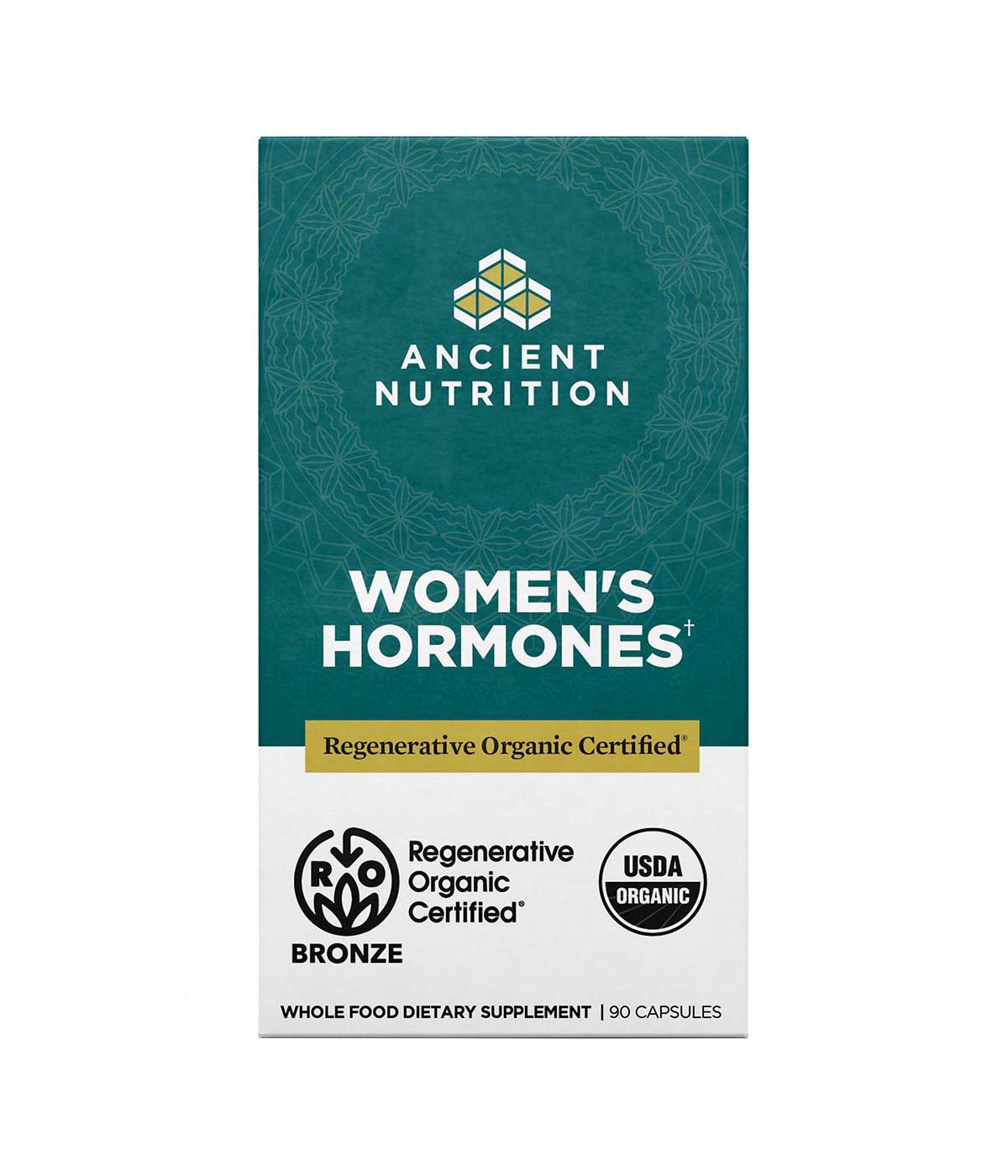 Ancient Nutrition Regenerative Organic Women's Hormones Supplement ...