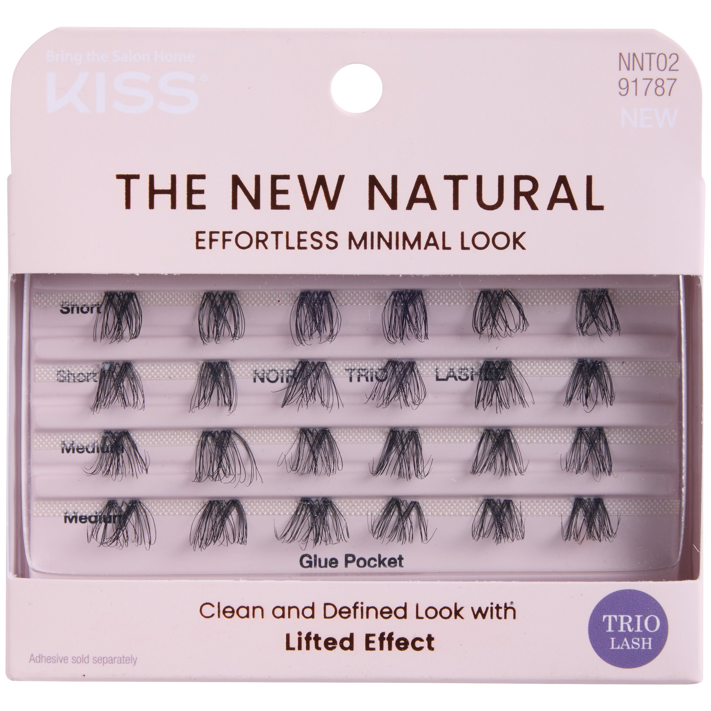 KISS The New Natural Trio Lash - Shop False eyelashes at H-E-B