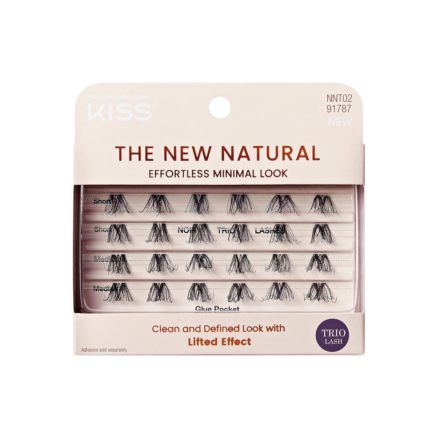 KISS The New Natural Trio Lash - Shop False eyelashes at H-E-B
