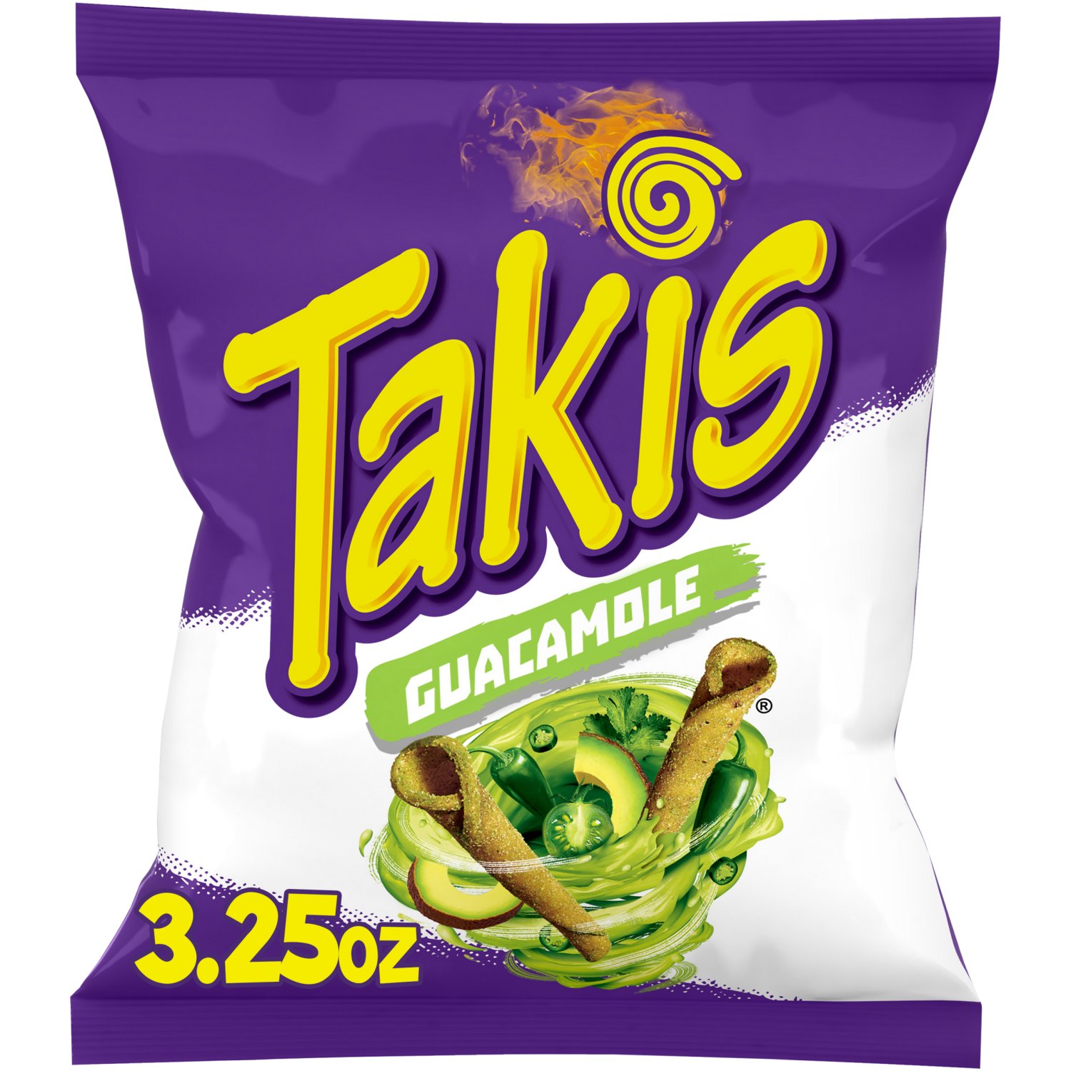 Takis Guacamole Snack Size Bag - Guacamole Rolled Tortilla Chips - Shop ...
