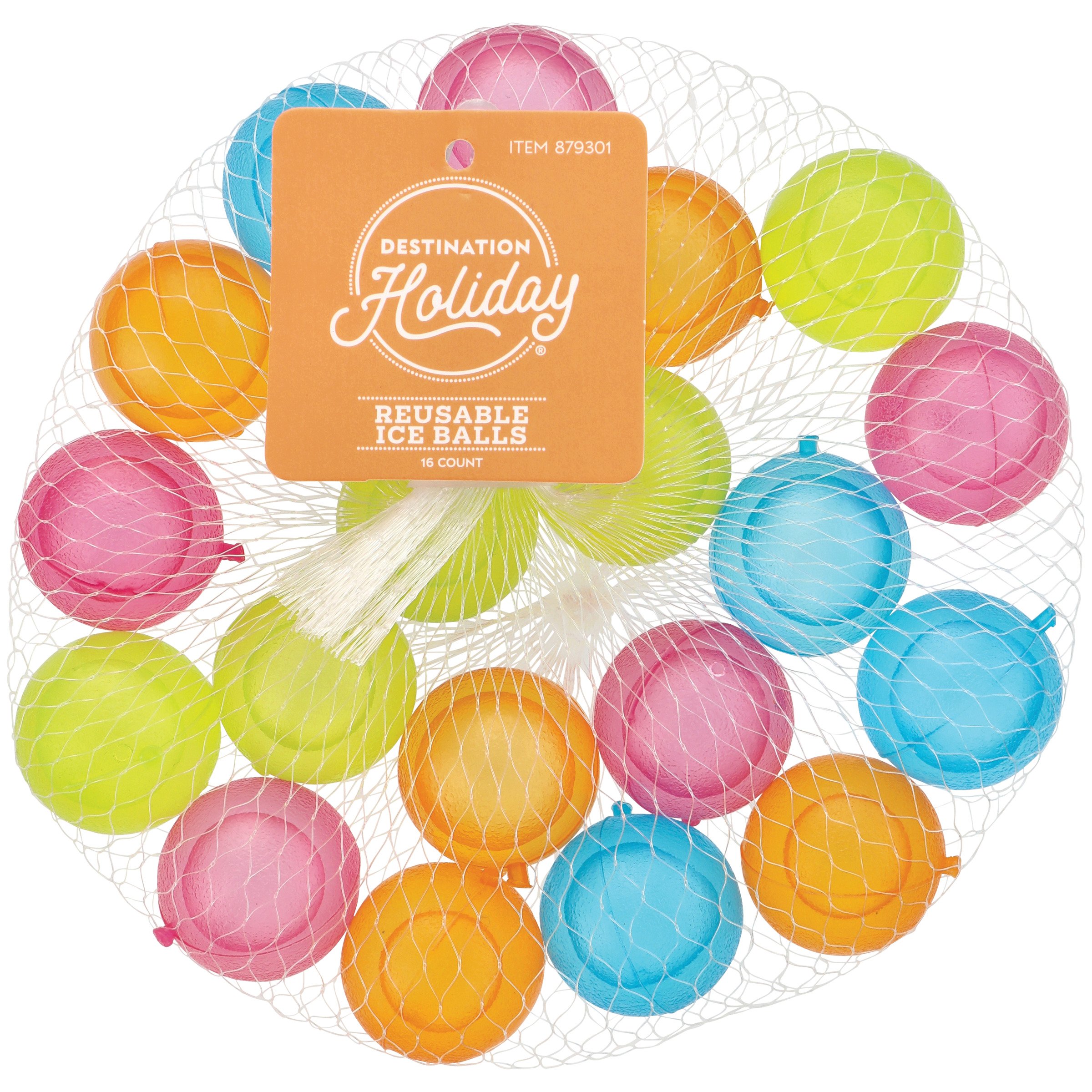 Destination Holiday Reusable Ice Balls - Shop Seasonal decor at H-E-B
