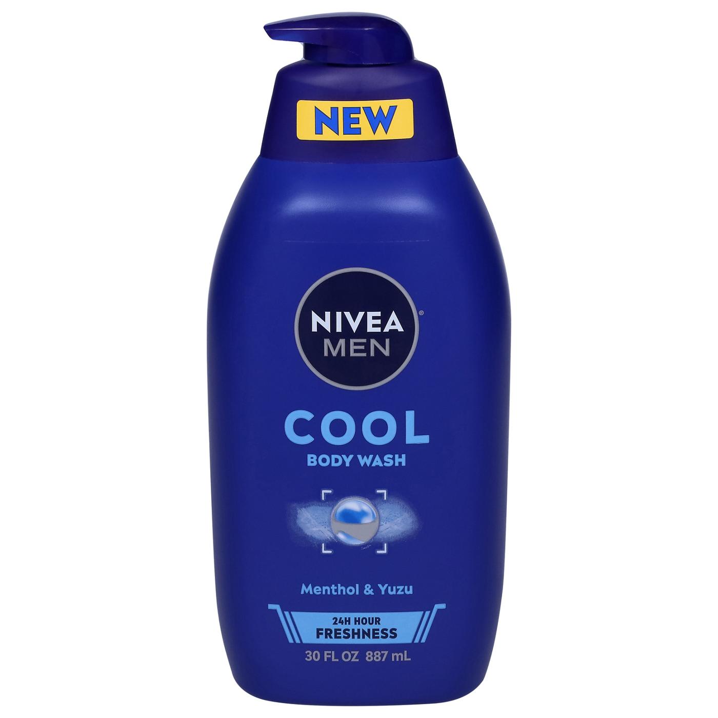 NIVEA Men Body Wash - Cool - Shop Body wash at H-E-B