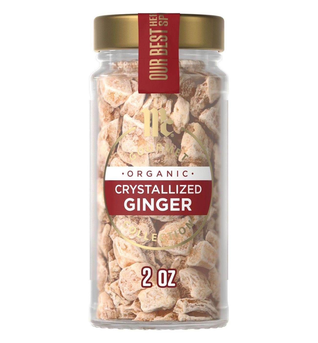 McCormick Gourmet Organic Crystallized Ginger - Shop Herbs & spices at ...