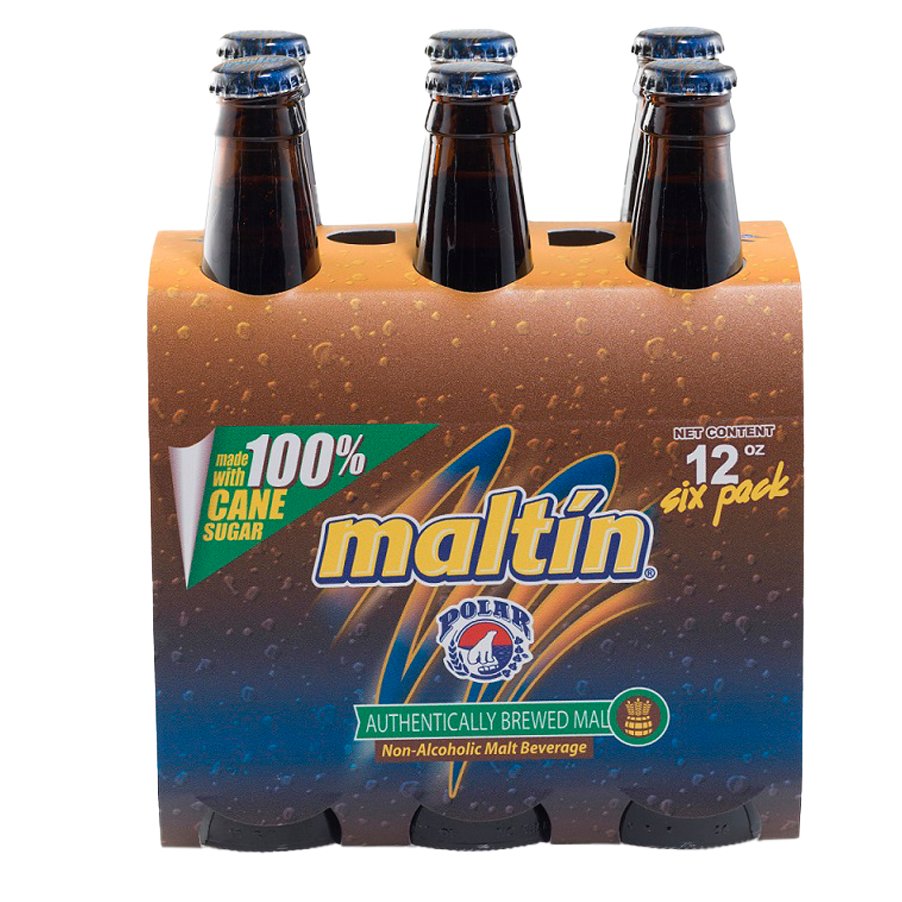 Maltin Polar Non-Alcoholic Malt Beverage 6 pk Bottles - Shop Soda at H-E-B