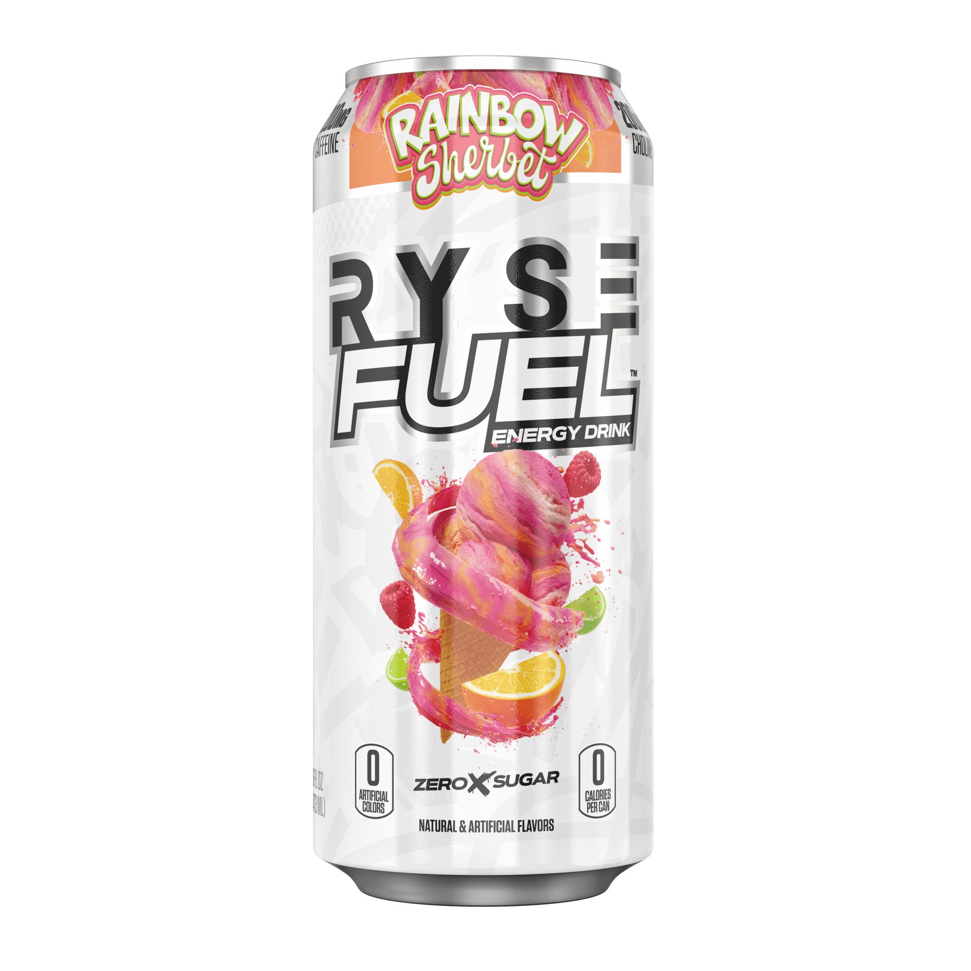 Ryse Fuel Zero Sugar Energy Drink - Rainbow Sherbet - Shop Sports ...
