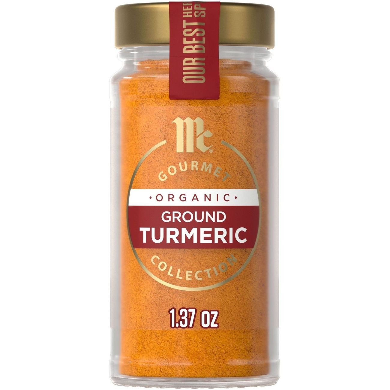 McCormick Gourmet Organic Ground Turmeric - Shop Herbs & spices at H-E-B