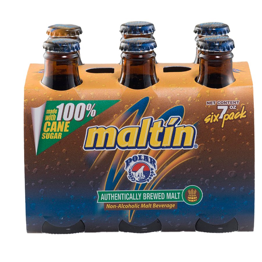 Maltin Polar Non-Alcoholic Malt Beverage 6 pk Bottles - Shop Soda at H-E-B