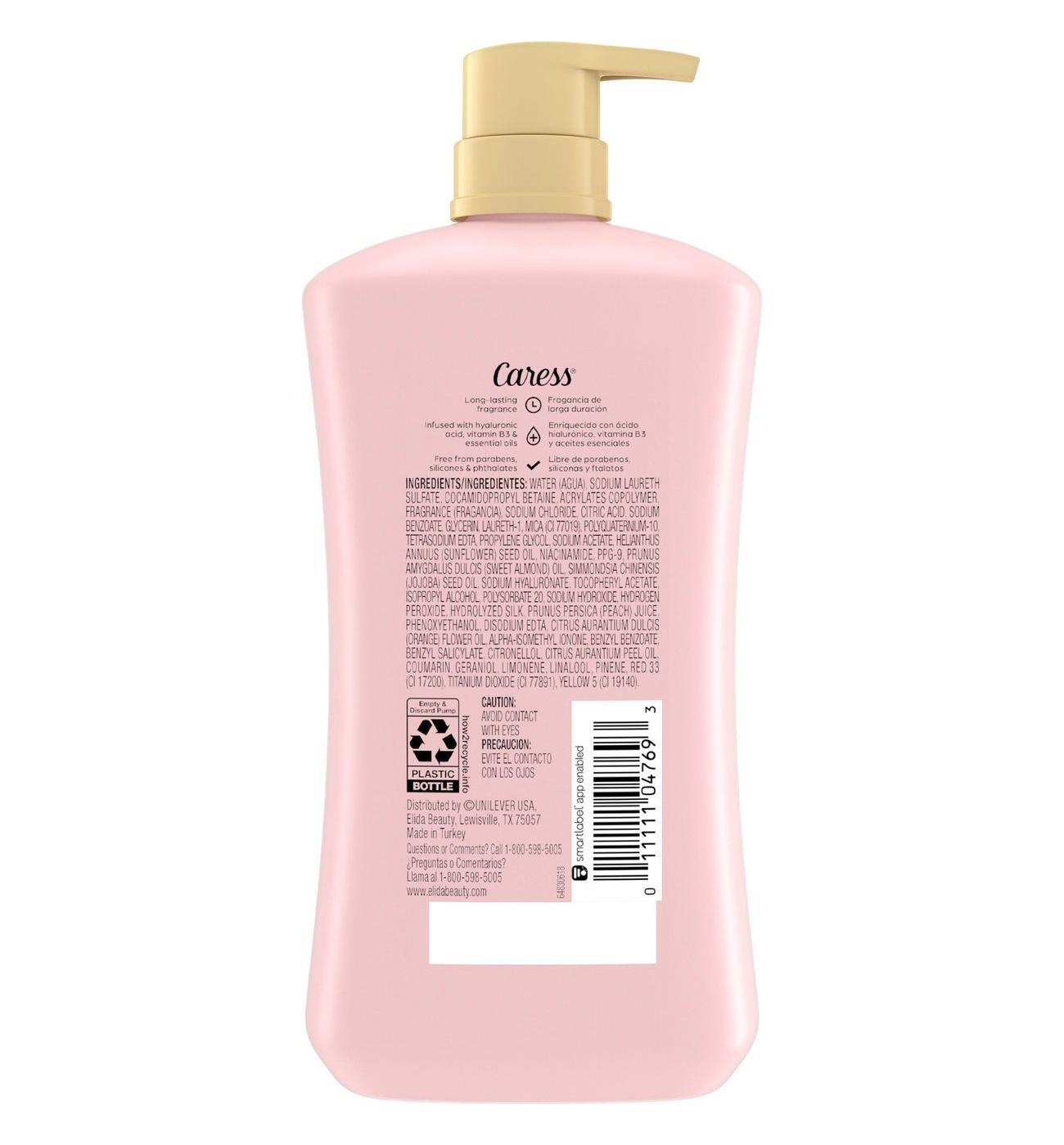 Caress Daily Silk Body Wash - White Peach & Orange Blossom - Shop Body ...