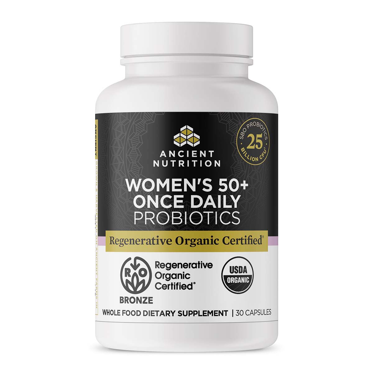 Ancient Nutrition Regenerative Organic Once Daily Women's 50 ...